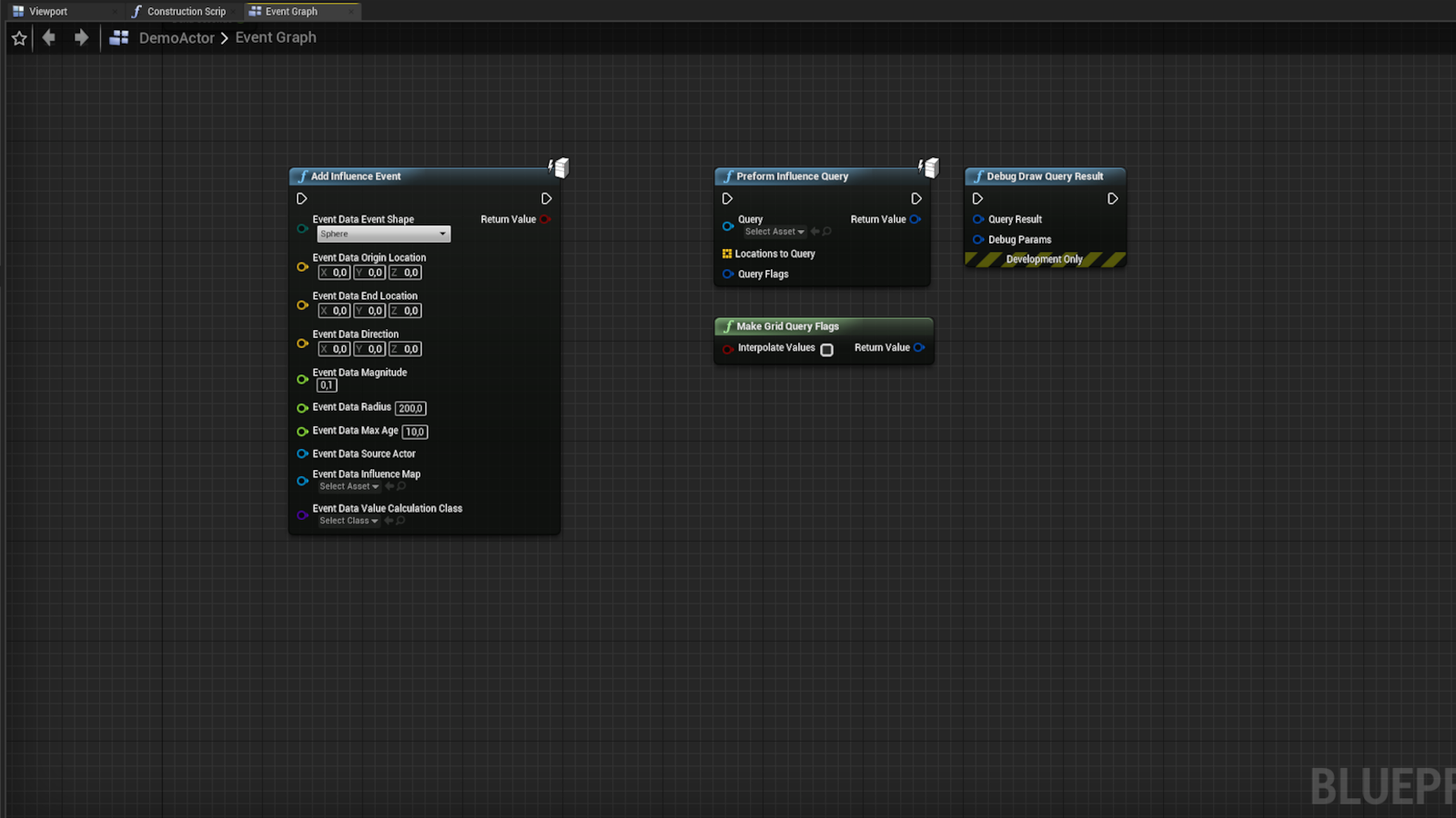 Influence System Plugin in Code Plugins - UE Marketplace