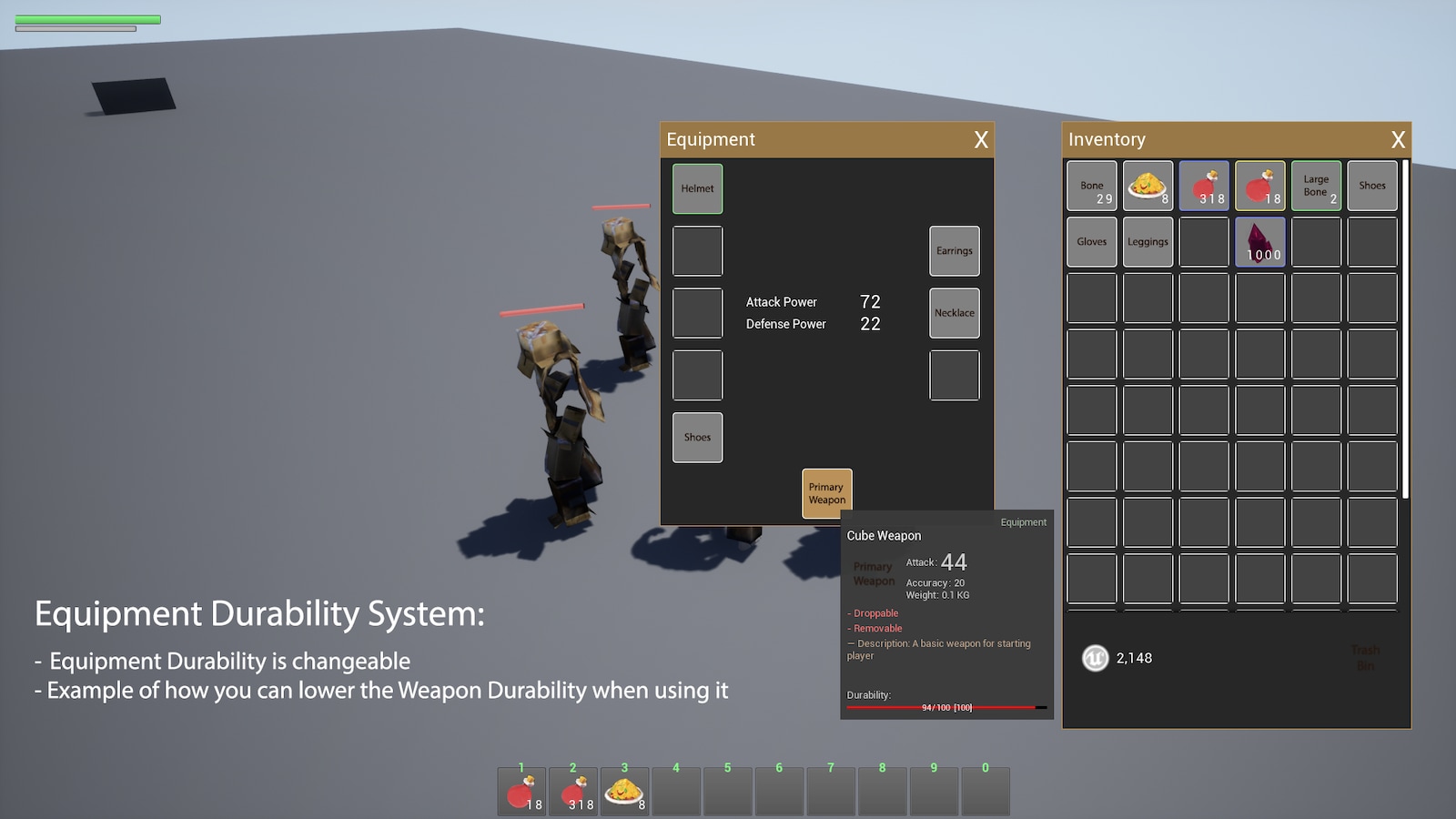 RPG Inventory System With Enhancement in Blueprints - UE Marketplace