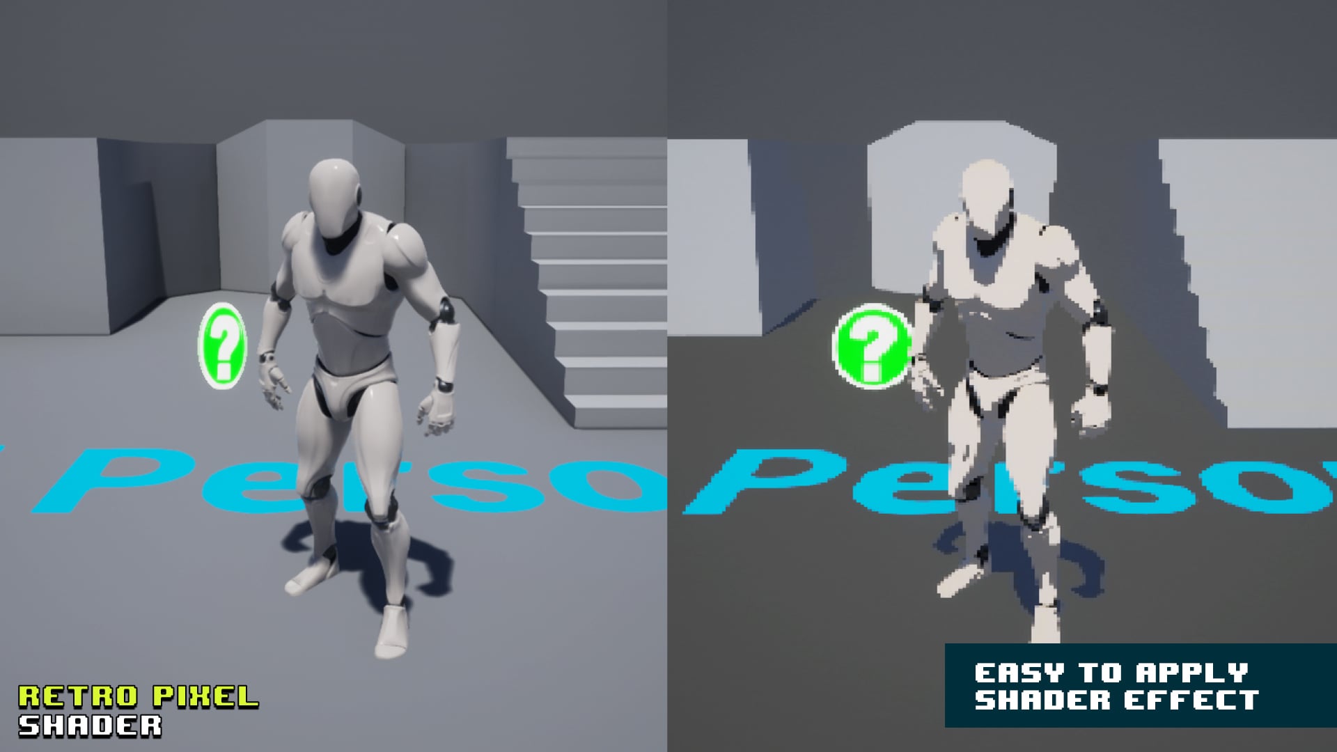 Retro Pixel Shader in Visual Effects - UE Marketplace