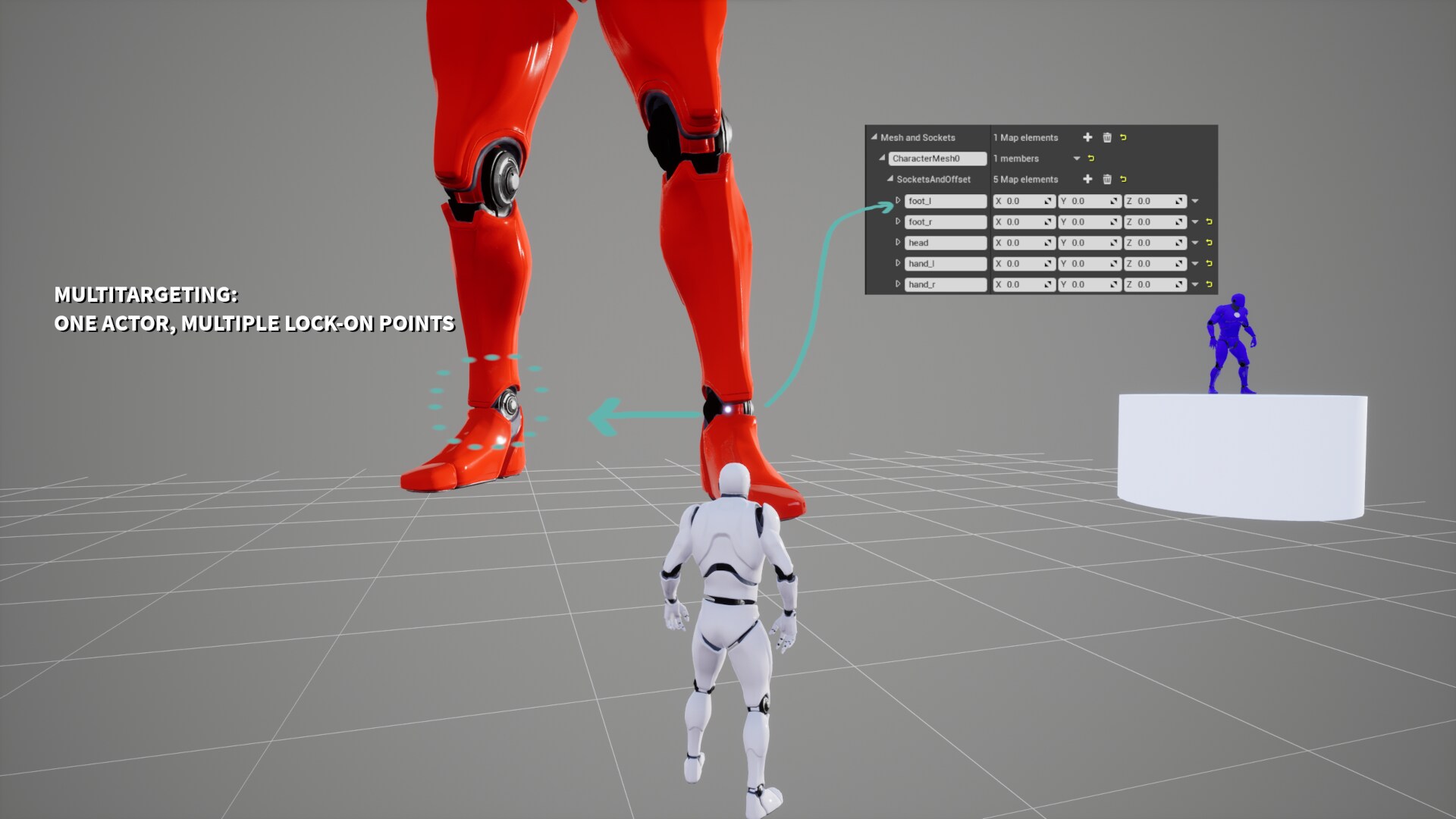 Lock-on Targeting System in Blueprints - UE Marketplace