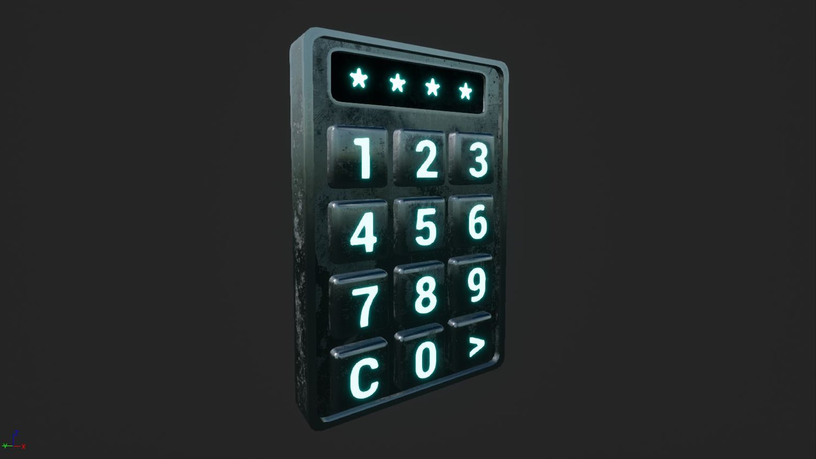 The Keypads in Blueprints - UE Marketplace