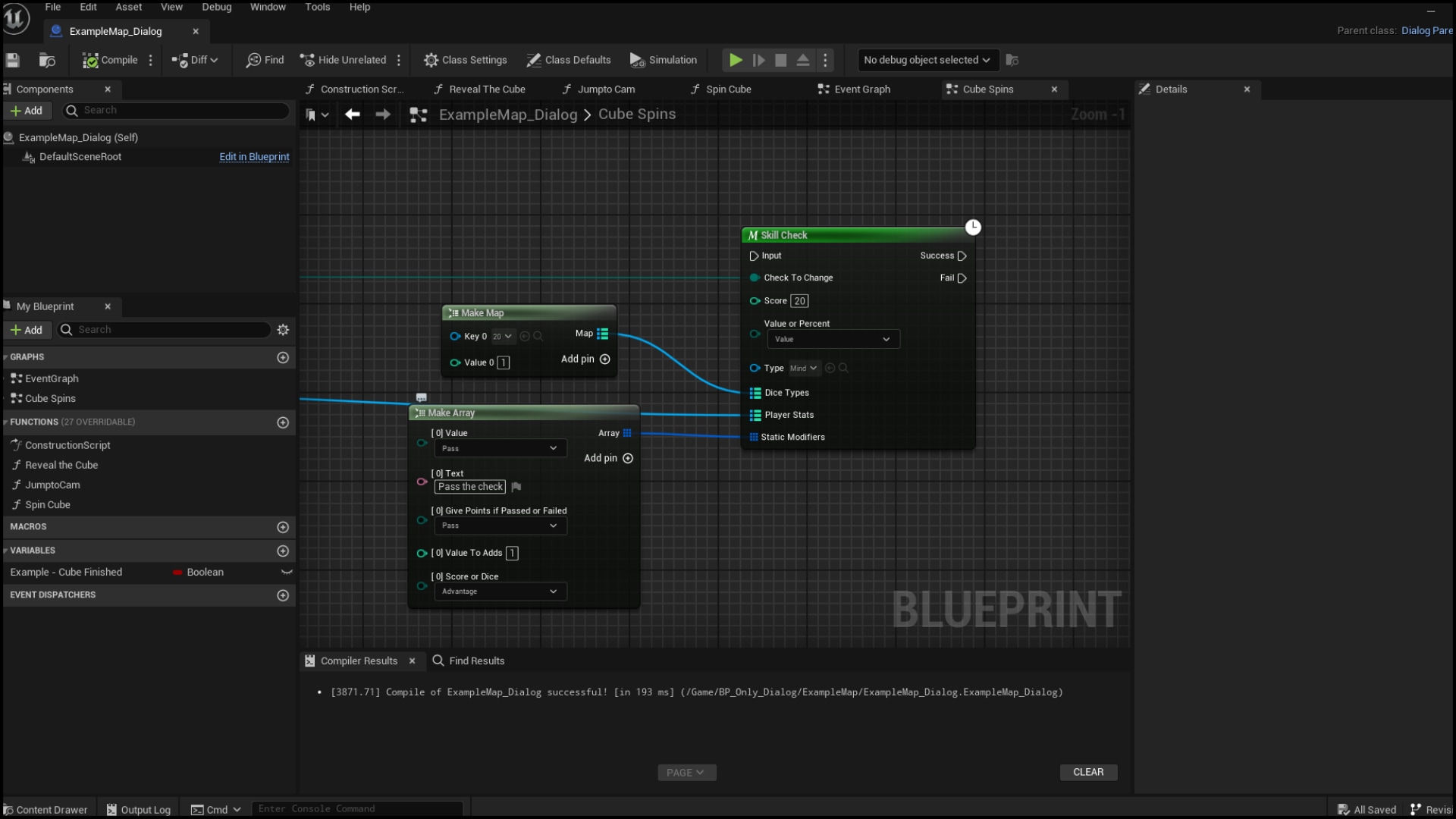 BP Only Dialog System in Blueprints - UE Marketplace