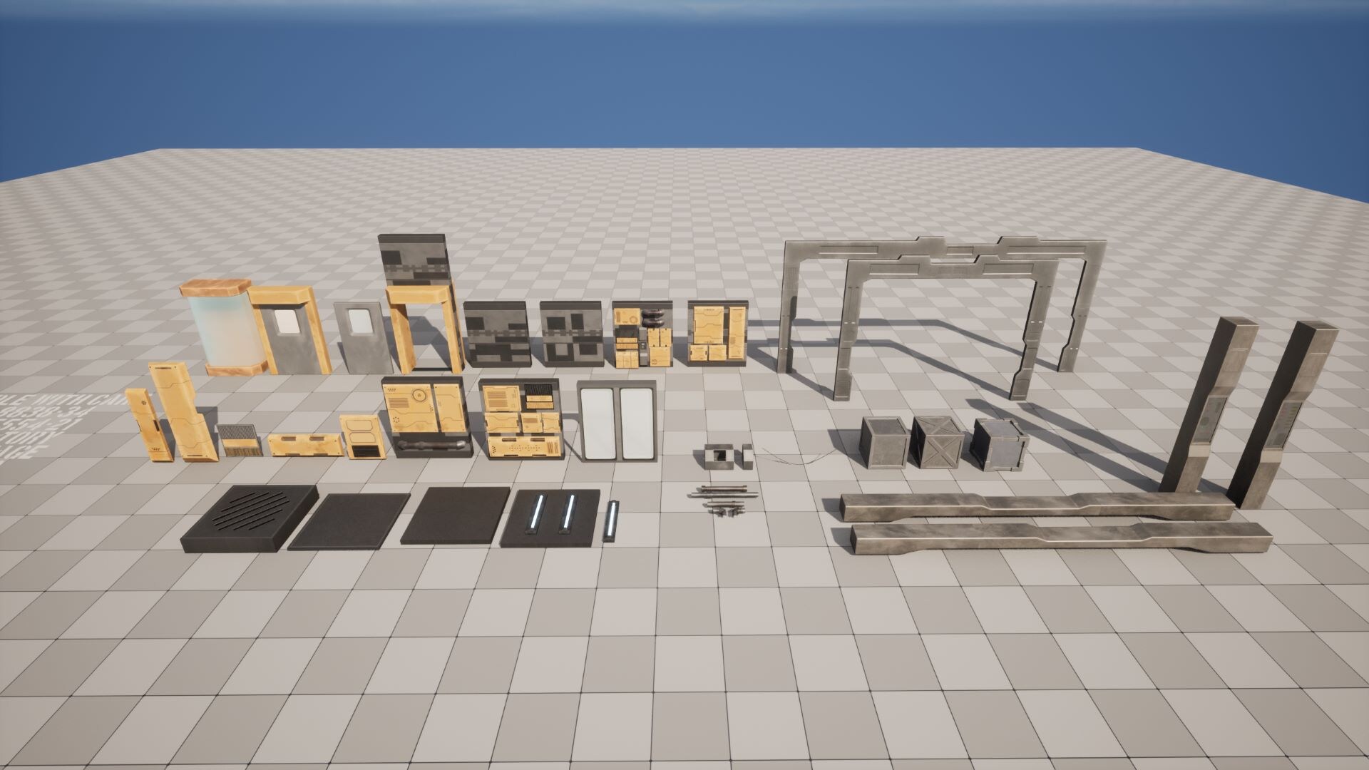 Sci Fi Interior Modular Environment Kit in Environments - UE Marketplace Sci Fi Interior Modular Environment Kit in Environments - UE Marketplace