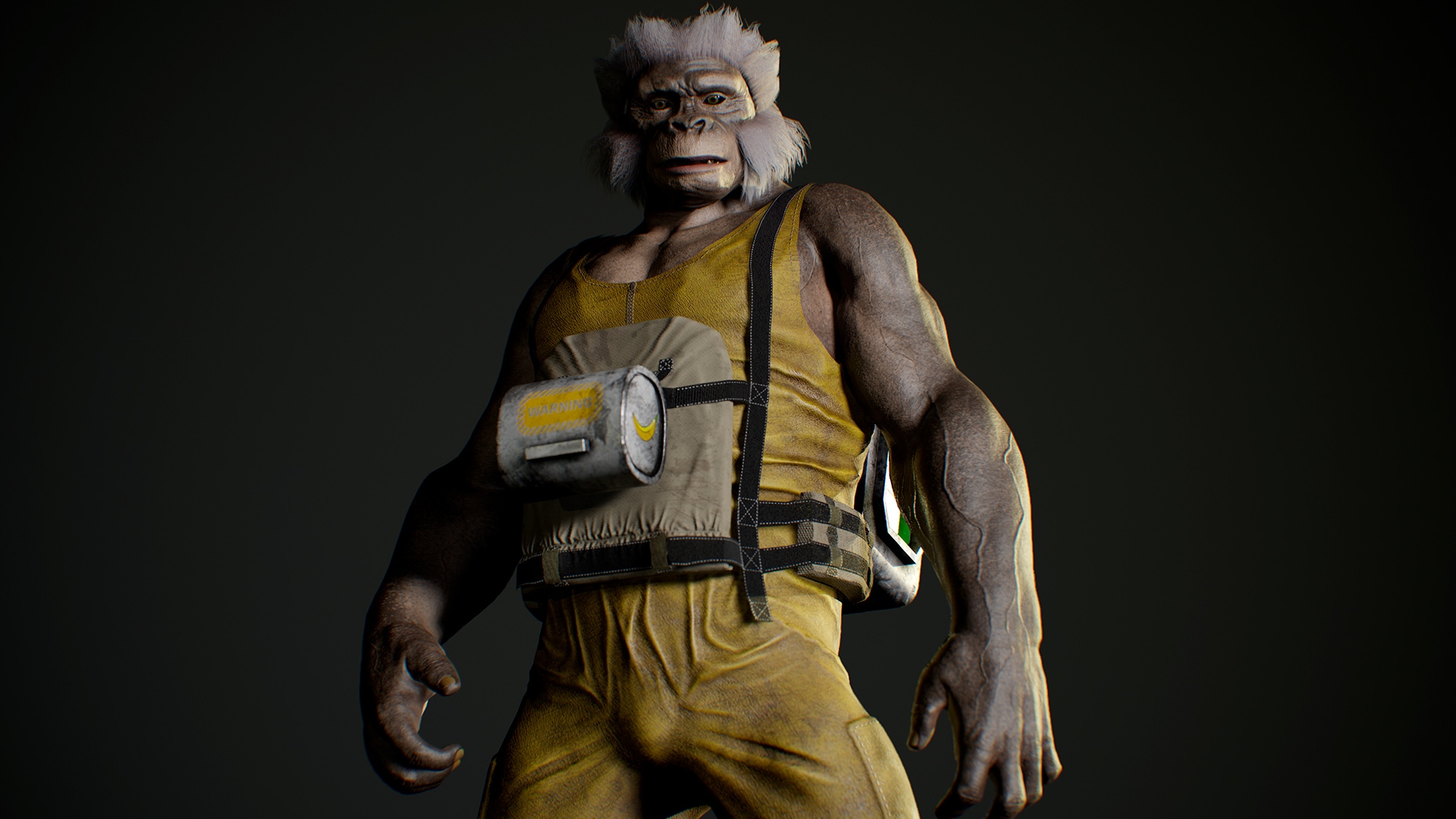 Crazy Monkey in Characters - UE Marketplace