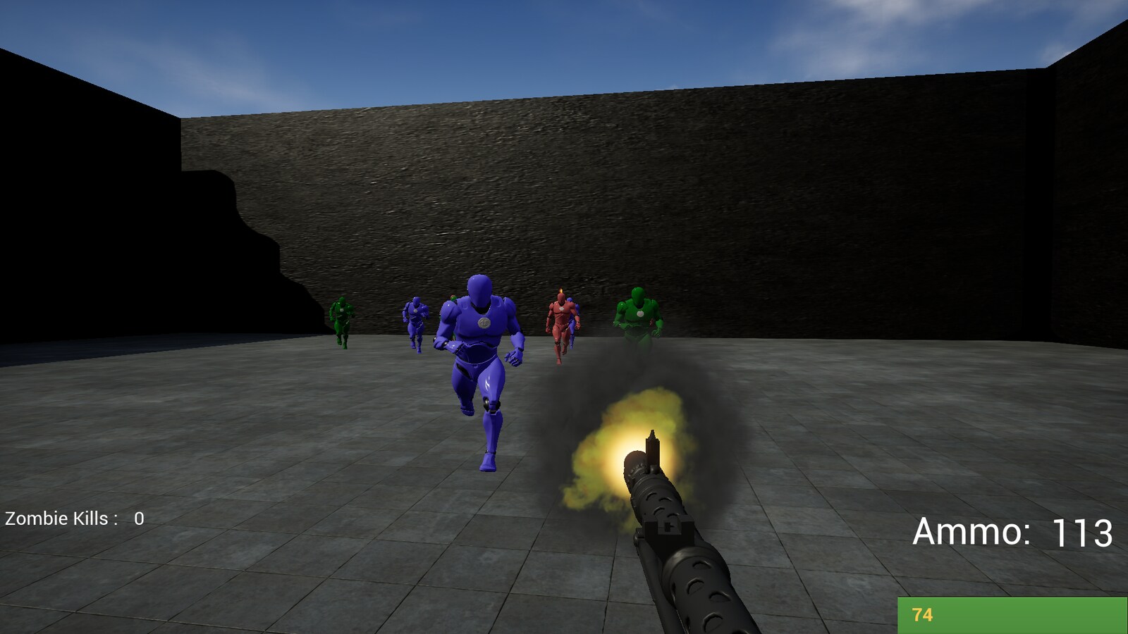 Zombie Survival Starter FPS Template in Blueprints - UE Marketplace