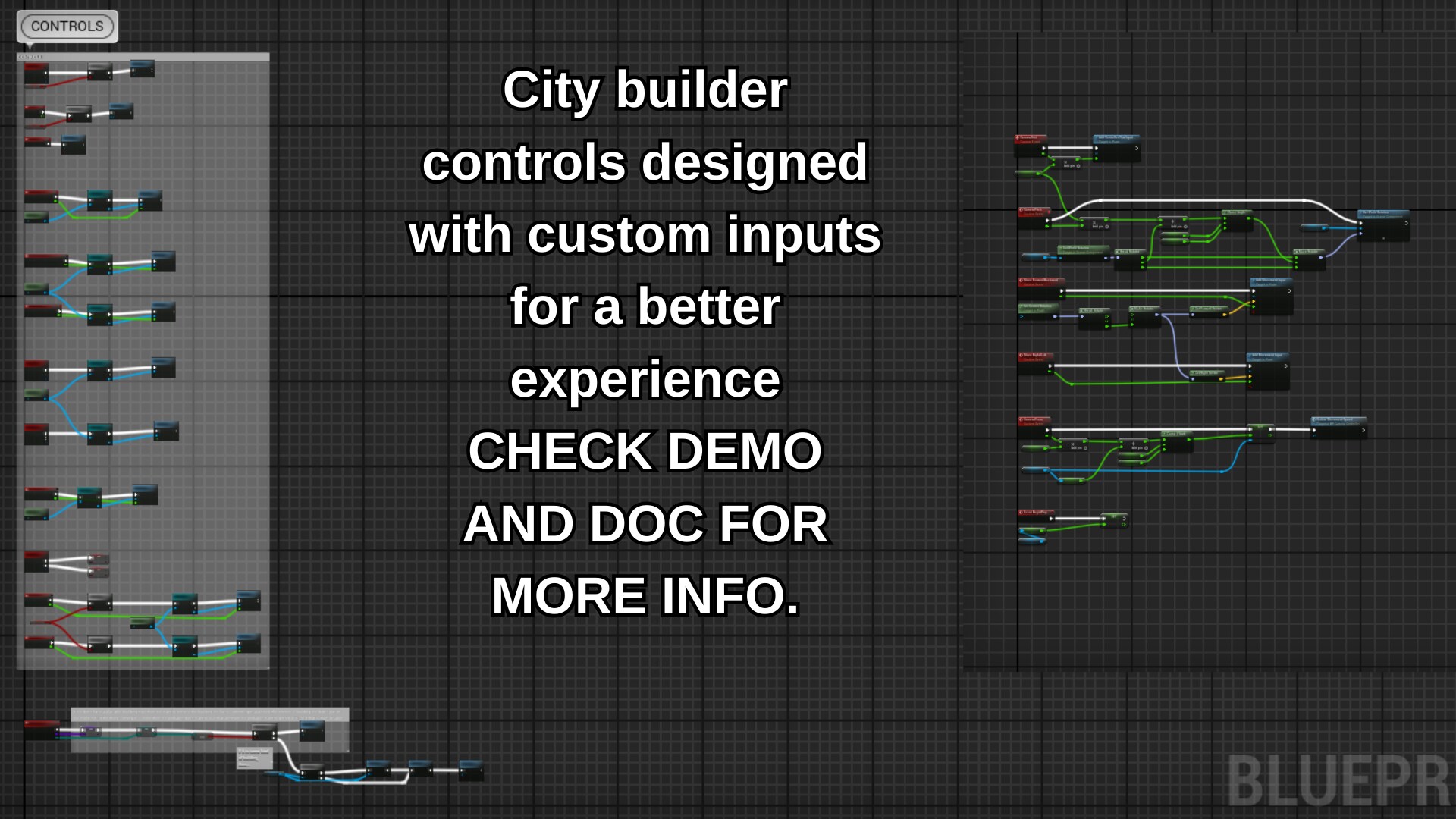 在蓝图创建的City Builder Toolkit - 虚幻引擎商城