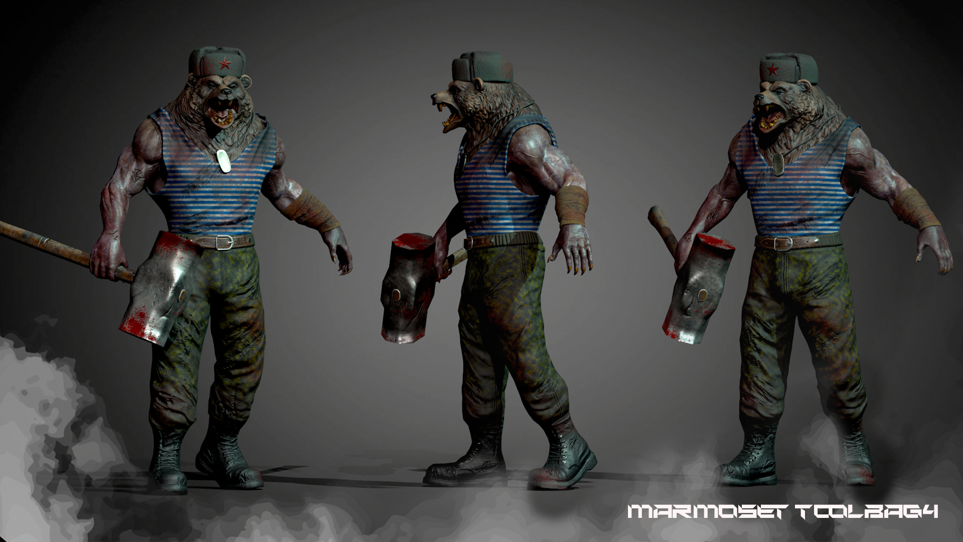 BEARMAN MODULAR in Characters - UE Marketplace