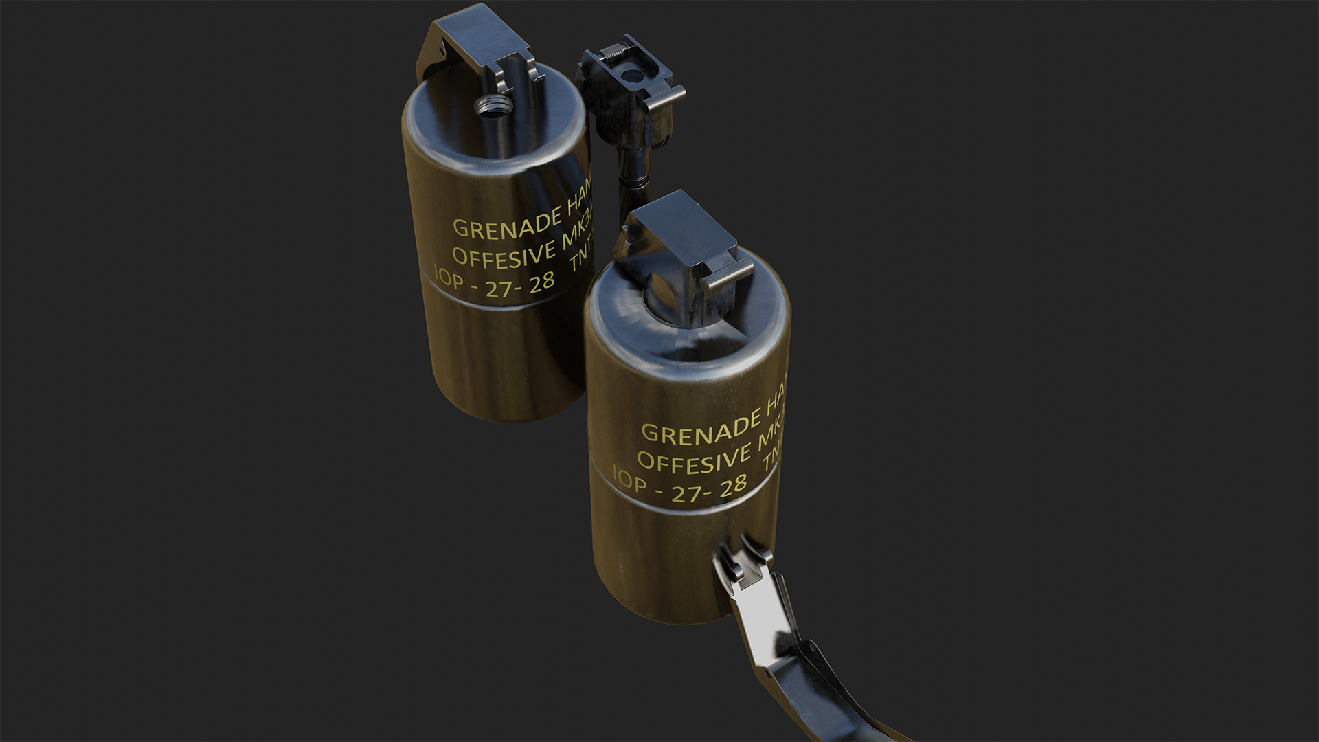 Mk3A2 (Hand Grenade - 5) in Props - UE Marketplace