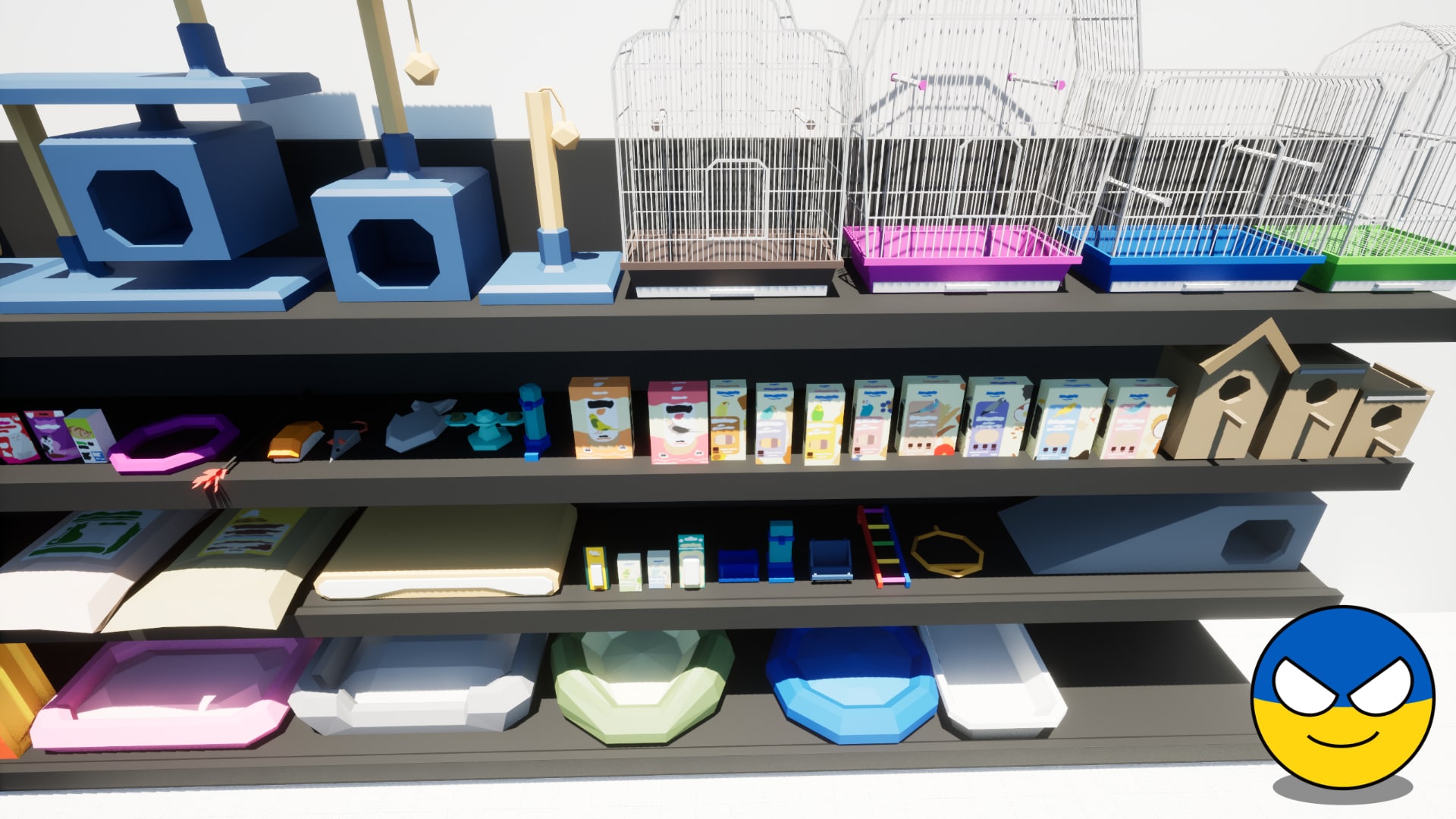 Poly Pet Store in Props - UE Marketplace