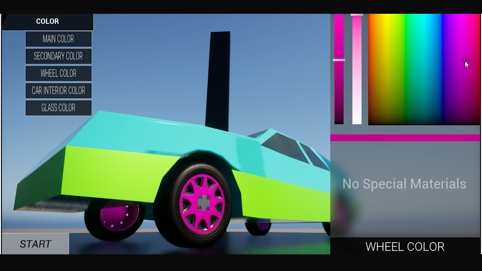 Car Color Customization System in Blueprints - UE Marketplace