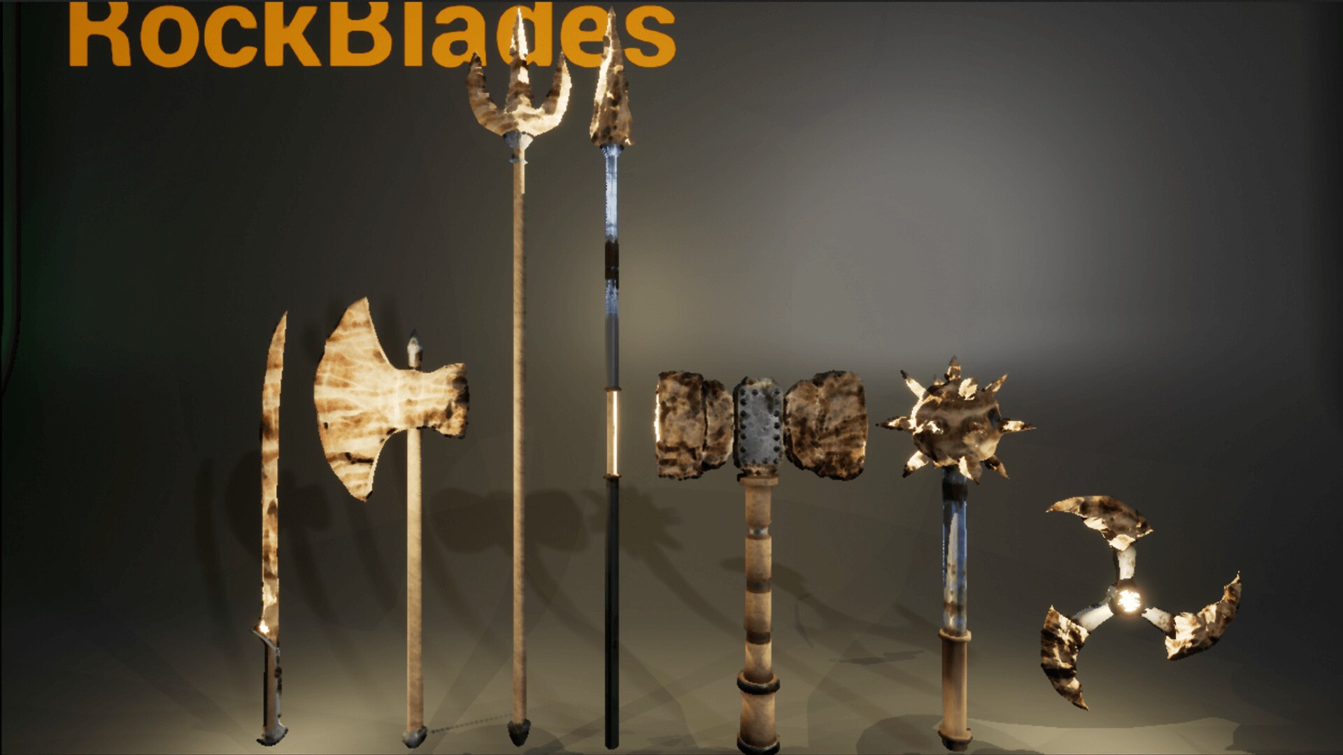 Element Blades in Weapons - UE Marketplace