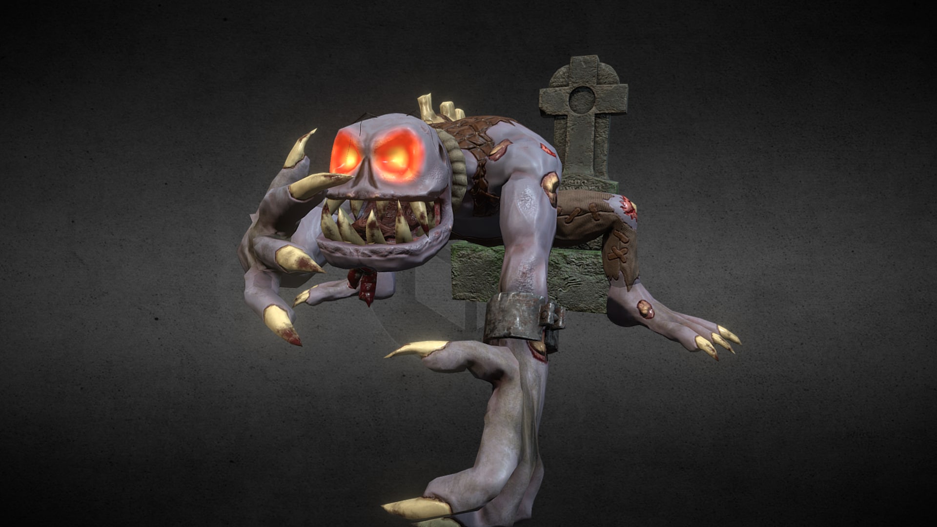 Ghoul Zombie in Characters - UE Marketplace