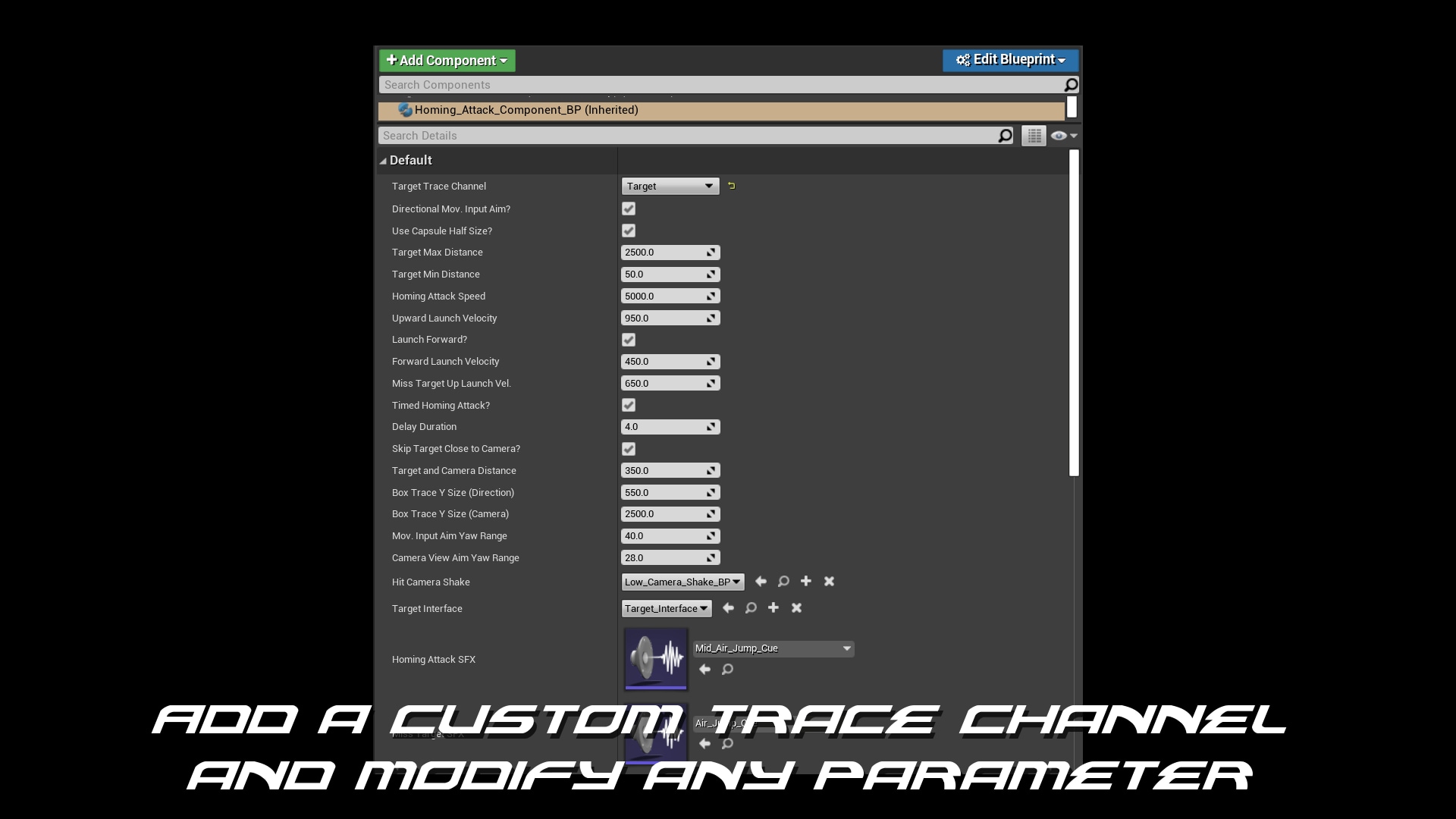 Third Person Homing Attack in Blueprints - UE Marketplace