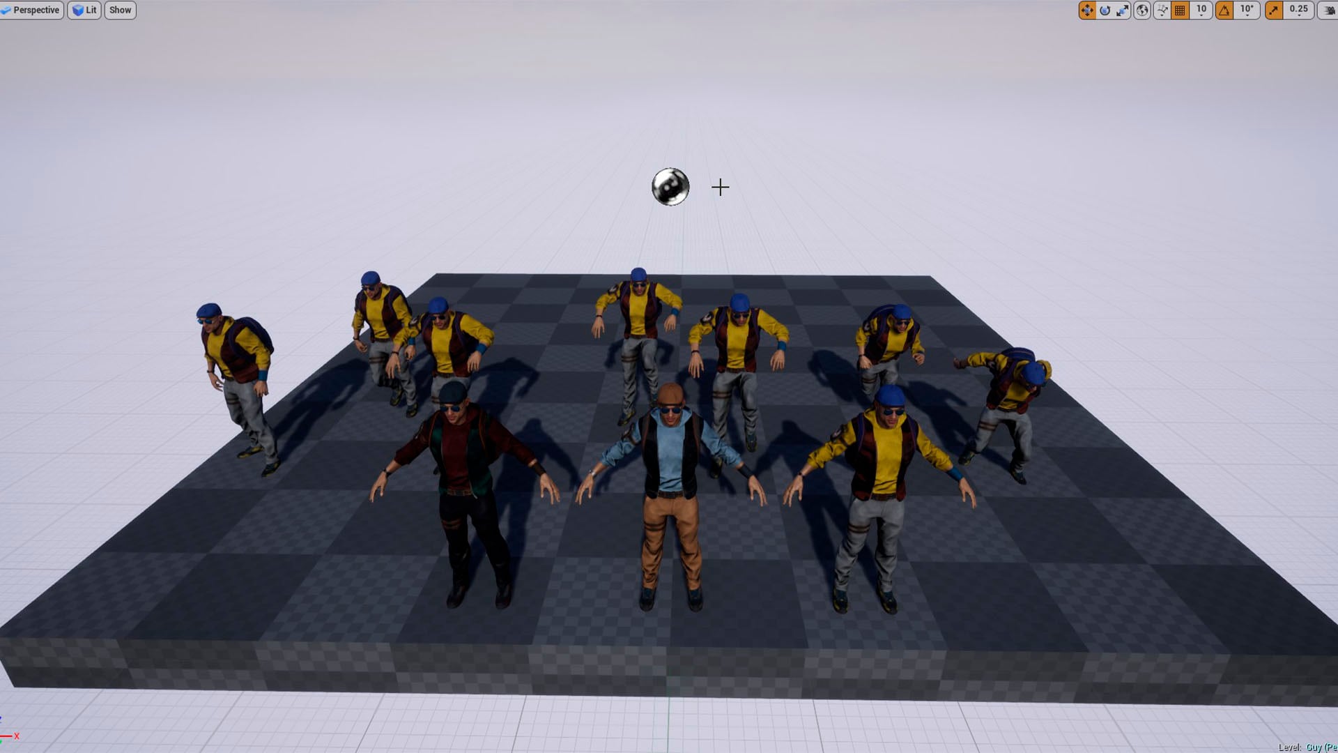 Guy in Characters - UE Marketplace