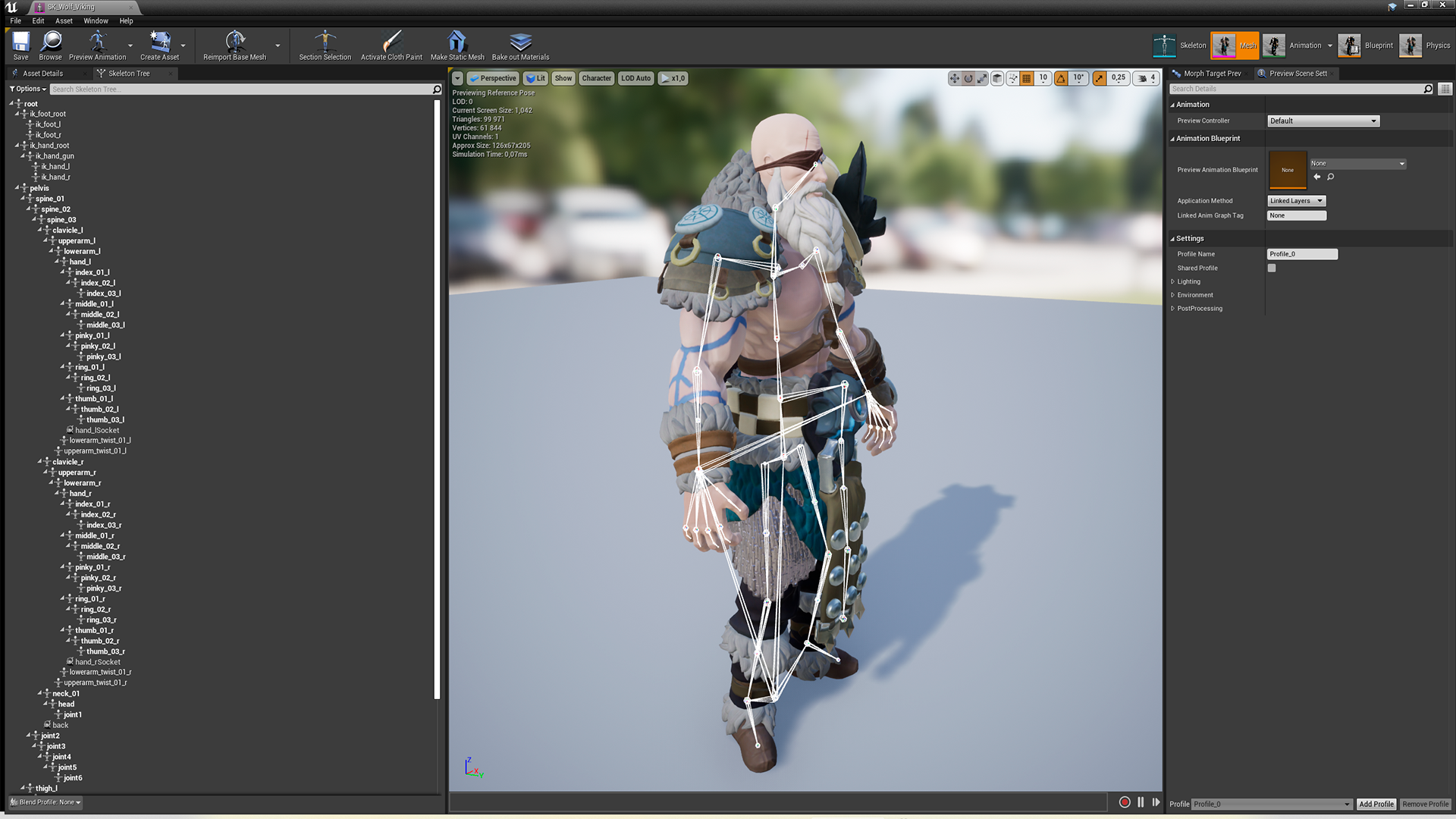 Wolf Viking in Characters - UE Marketplace