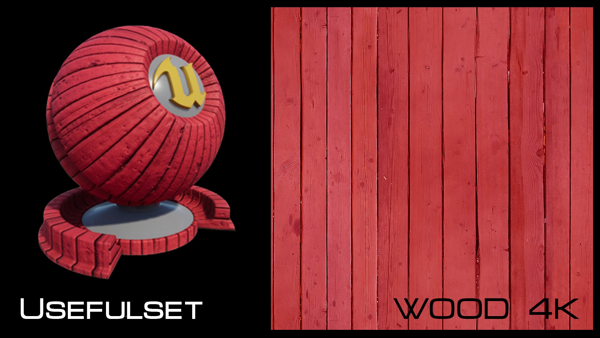 UsefulSet 16 Wood in Materials - UE Marketplace
