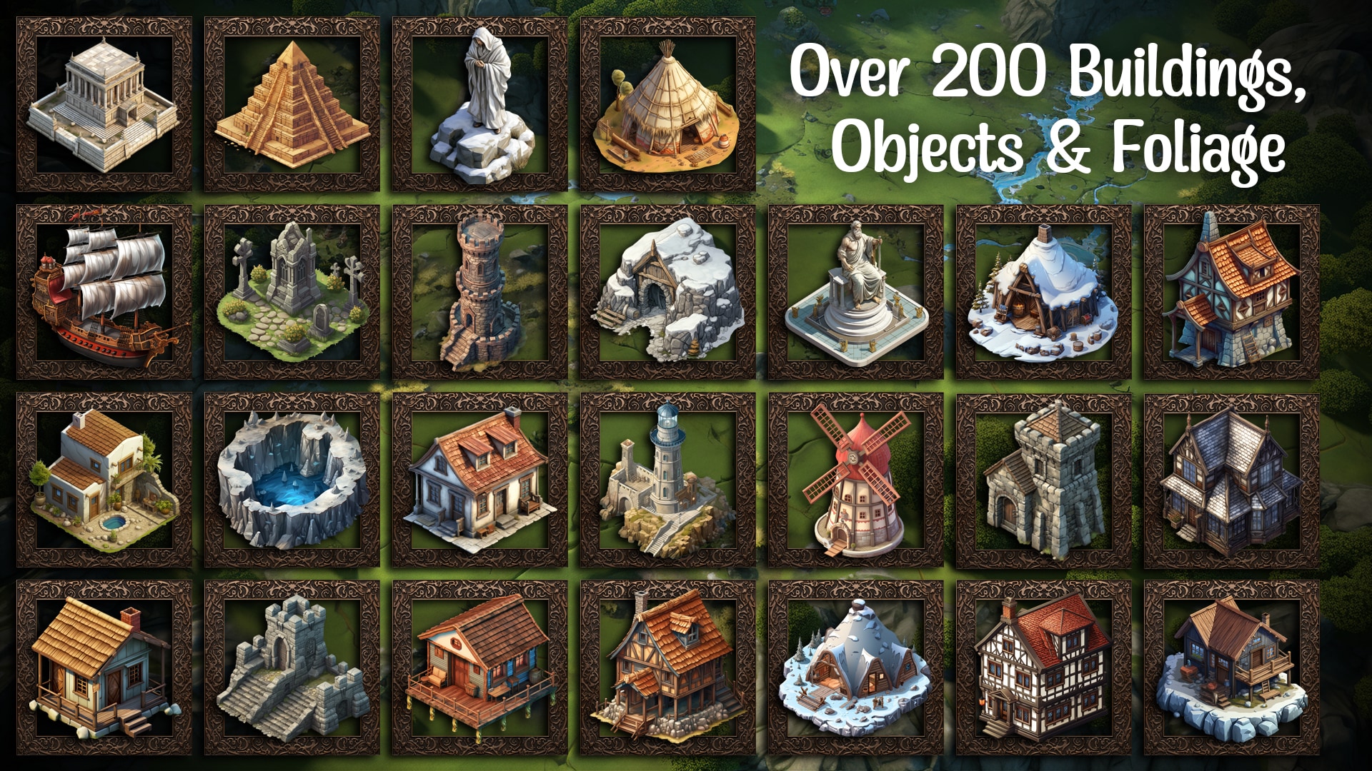 在二维资源创建的Modular Game Worlds Kit - 虚幻引擎商城 在二维资源创建的Modular Game Worlds Kit - 虚幻引擎商城