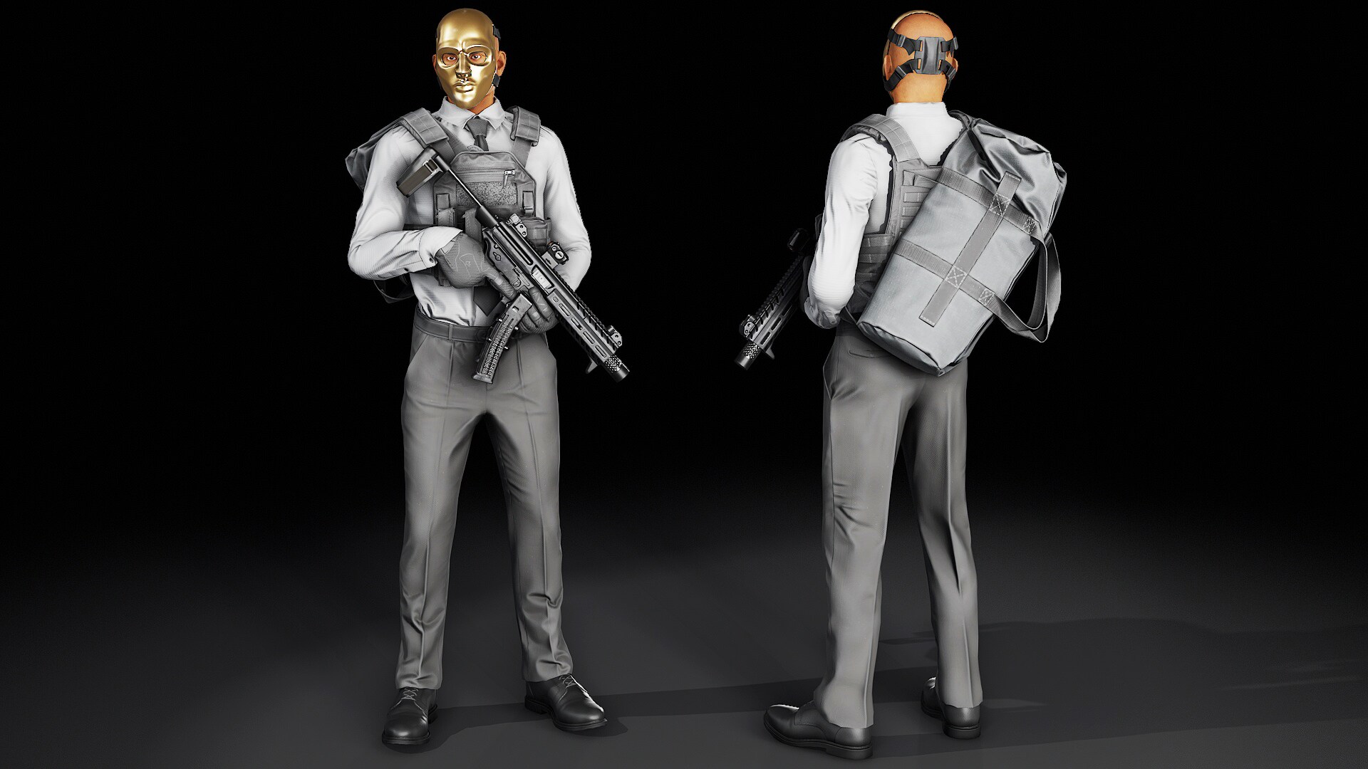 Modular Bank Robbers Pack in Characters - UE Marketplace