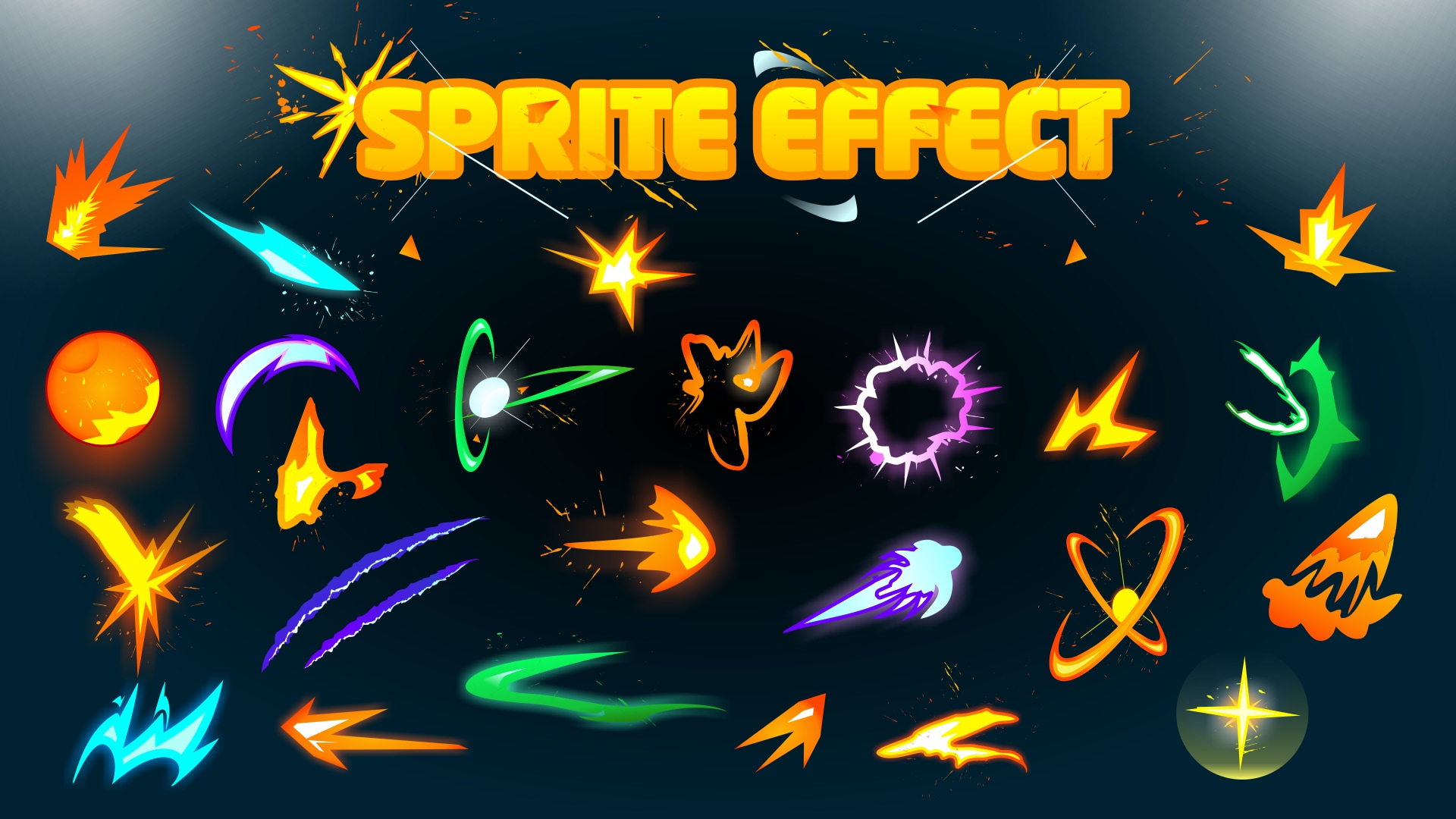 在二维资源创建的2D Splash Screen Pack - 虚幻引擎商城