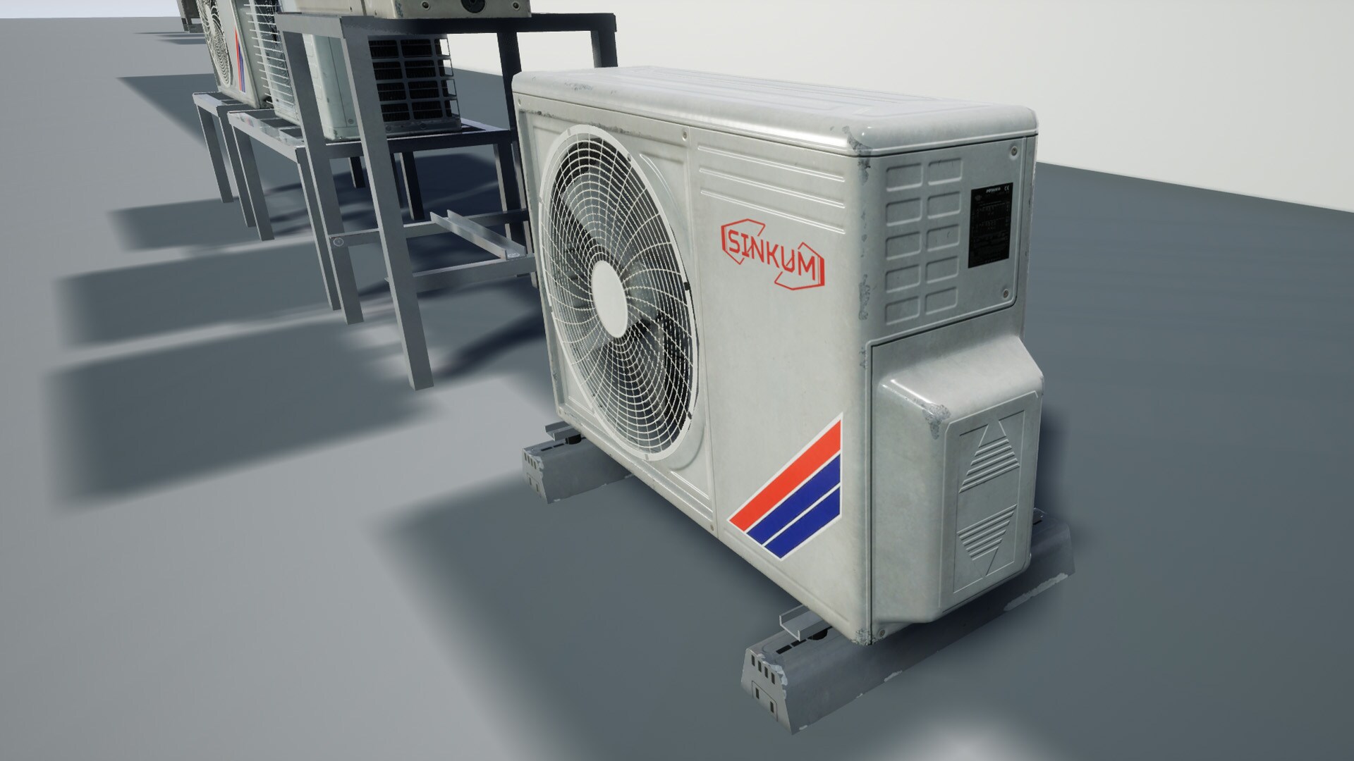 Animated Air Conditioner Set in Props - UE Marketplace