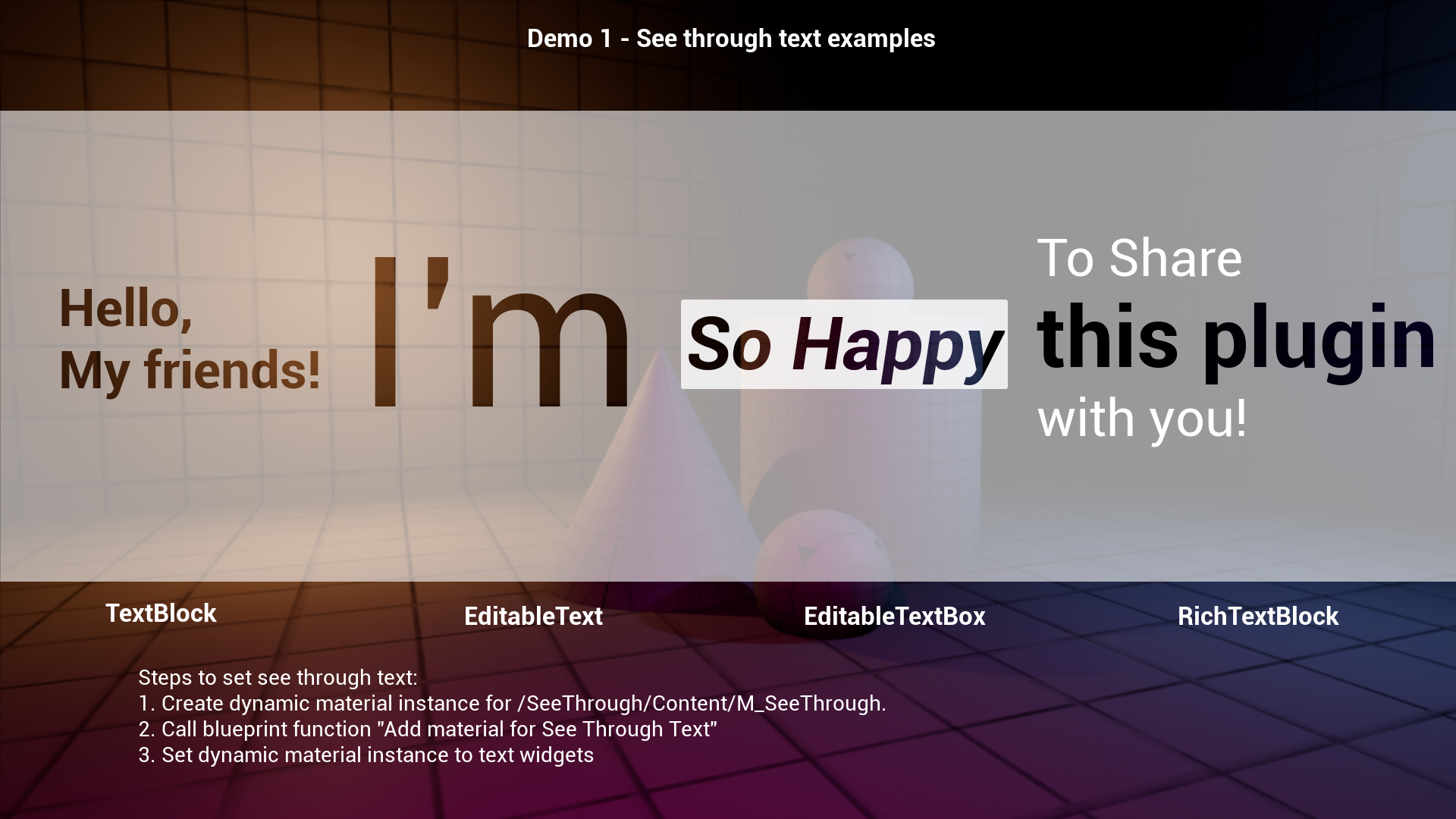 See Through Text In Code Plugins UE Marketplace See Through Text In Code Plugins UE Marketplace