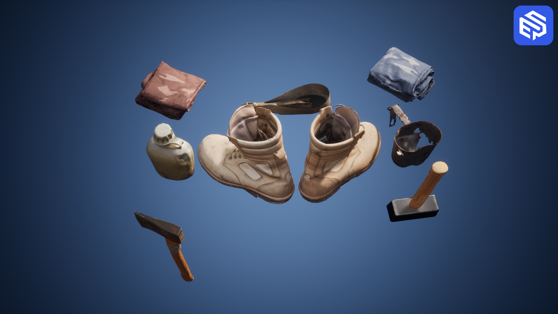 Military Items: (Prop Pack)