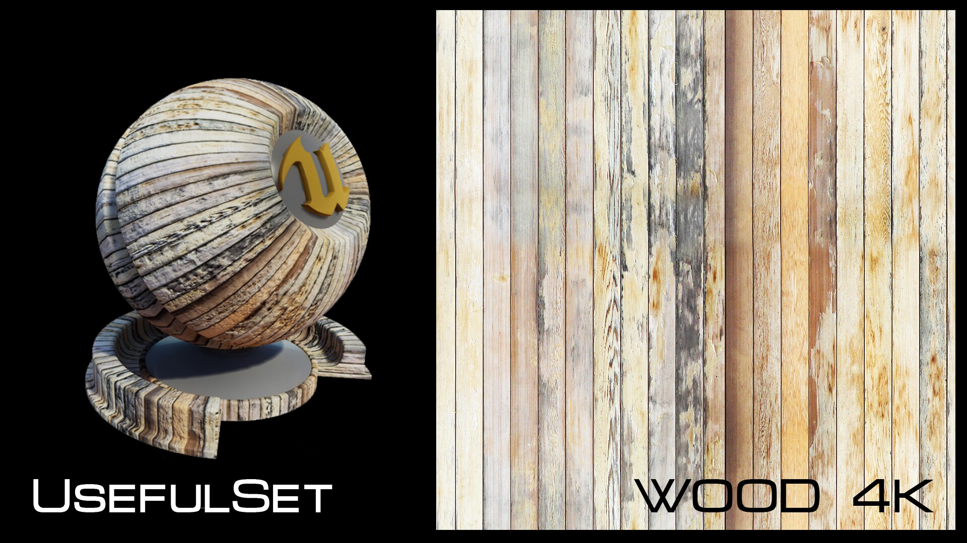 Usefulset 15 Wood in Materials - UE Marketplace
