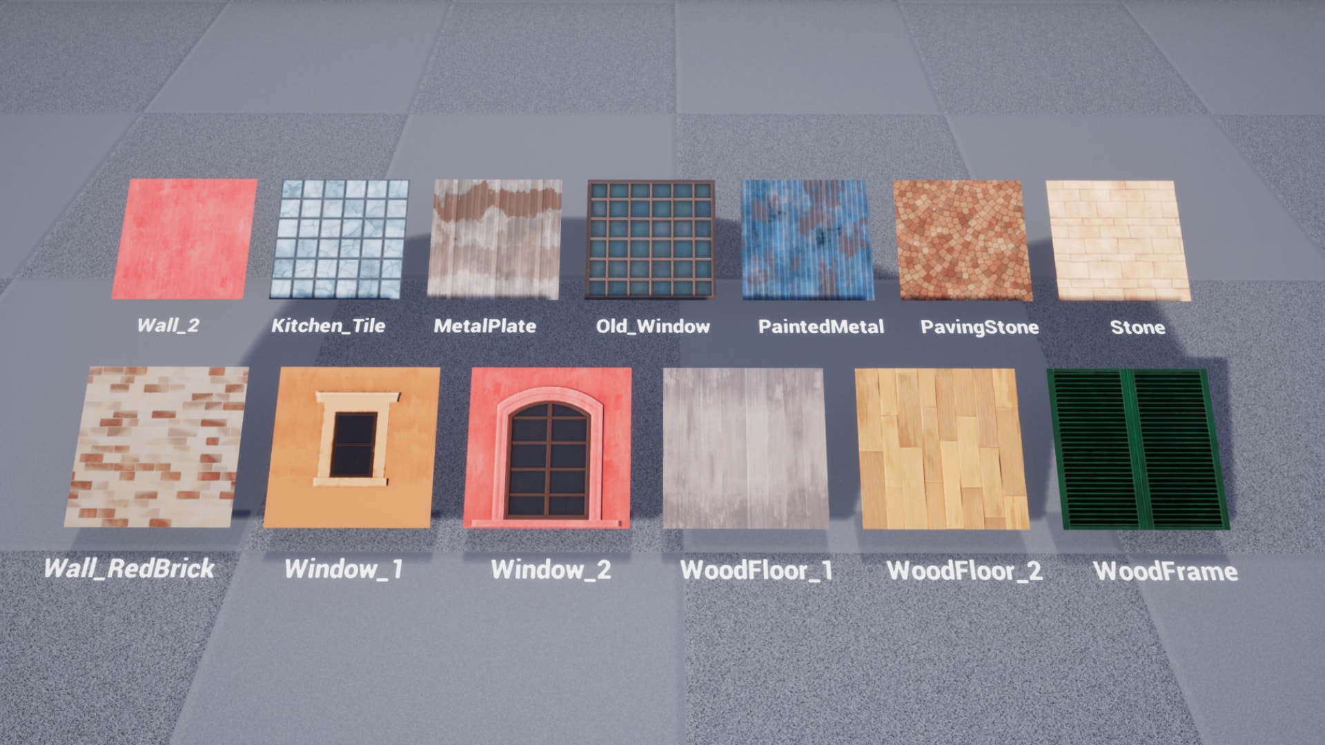 Cartoon Town Materials Pack in Materials - UE Marketplace