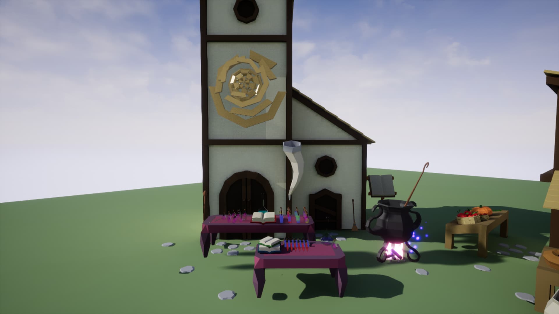 Low Poly Old Trade, 카테고리 배경 - UE 마켓플레이스