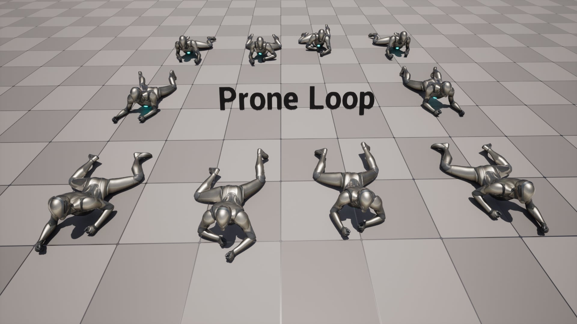 Prone/Crawl Animation Pack, 카테고리 애니메이션 - UE 마켓플레이스