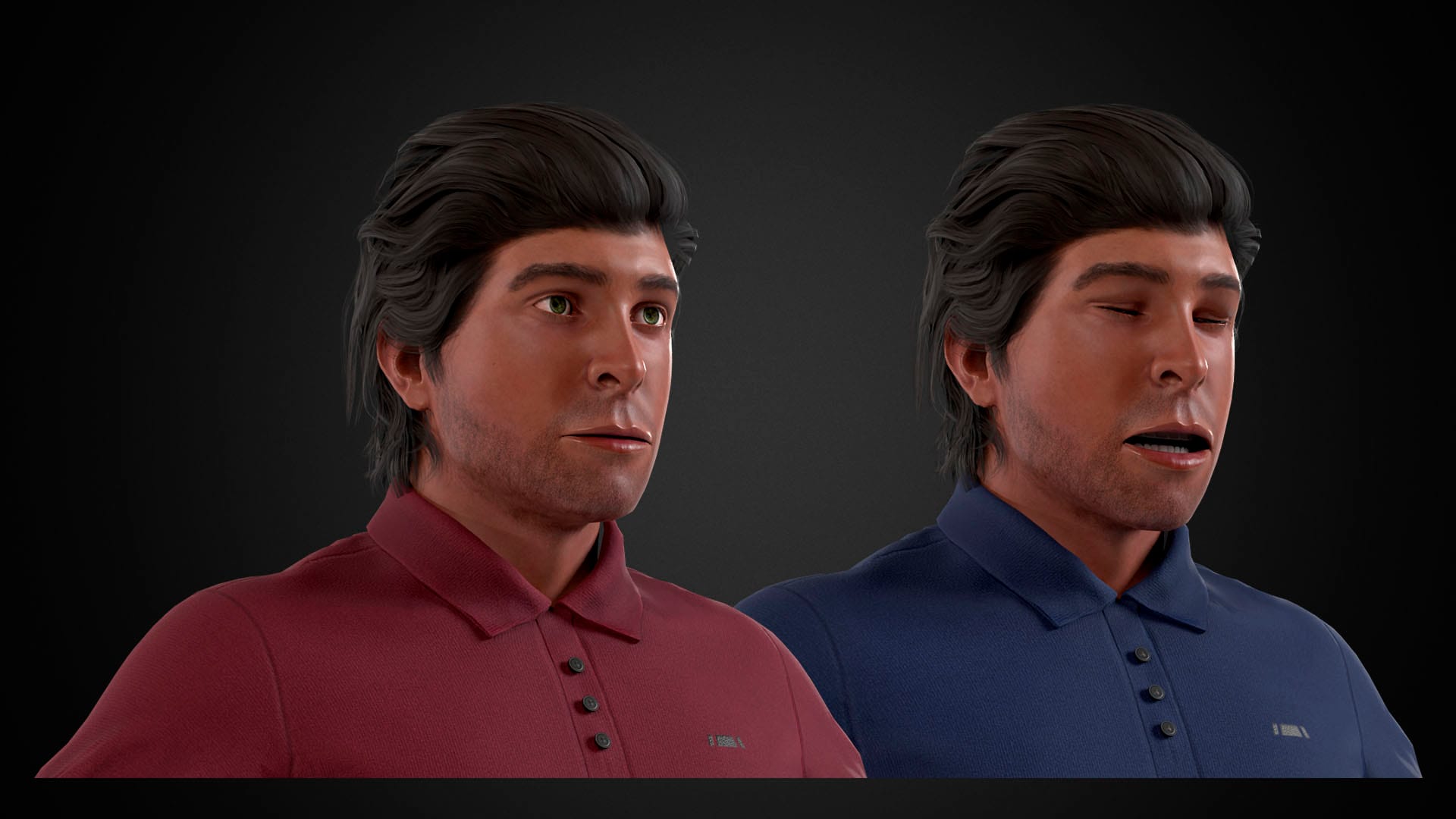 Man in Polo in Characters - UE Marketplace