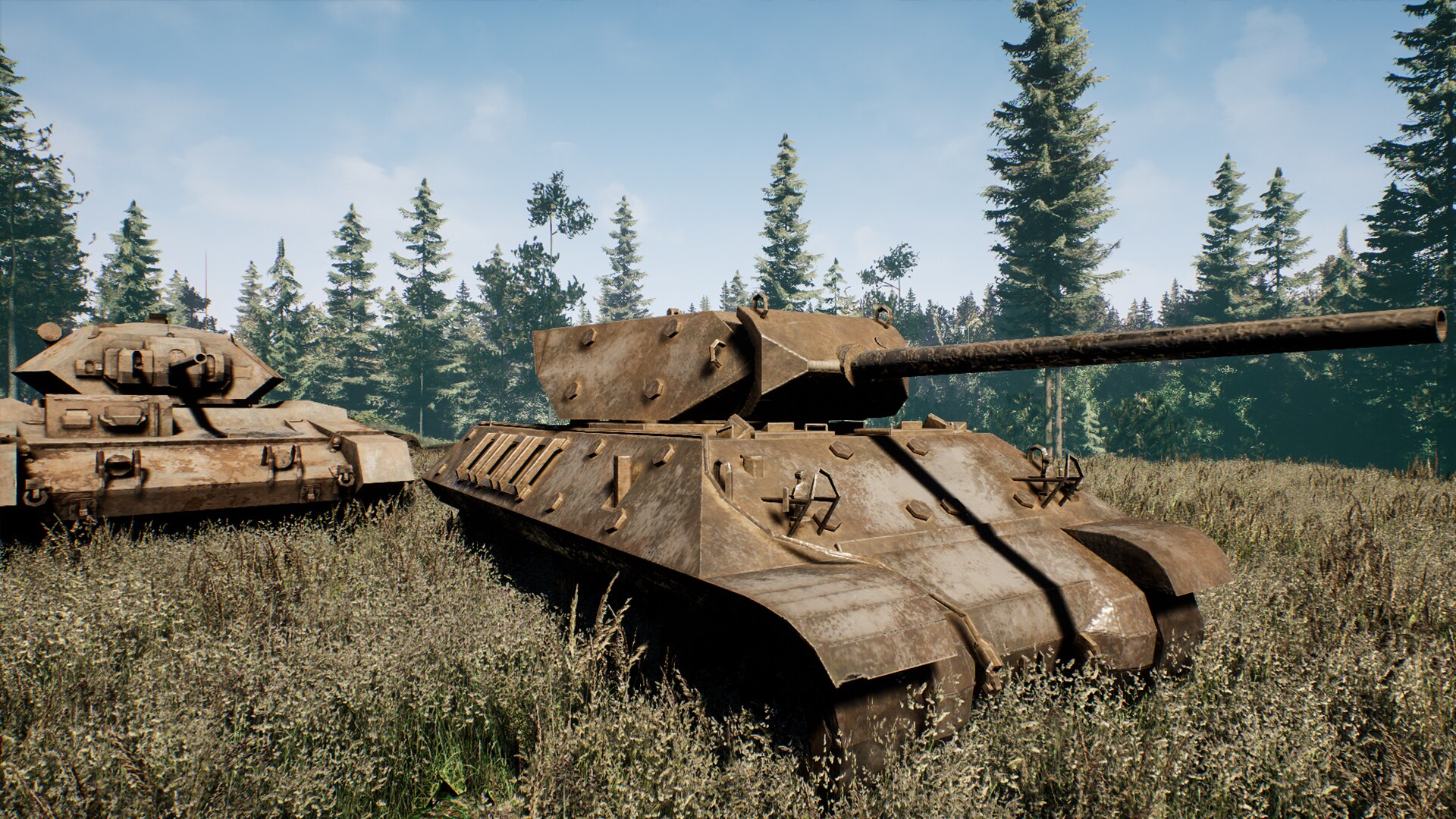 在道具创建的WW2 Damaged Tanks 2 - 虚幻引擎商城