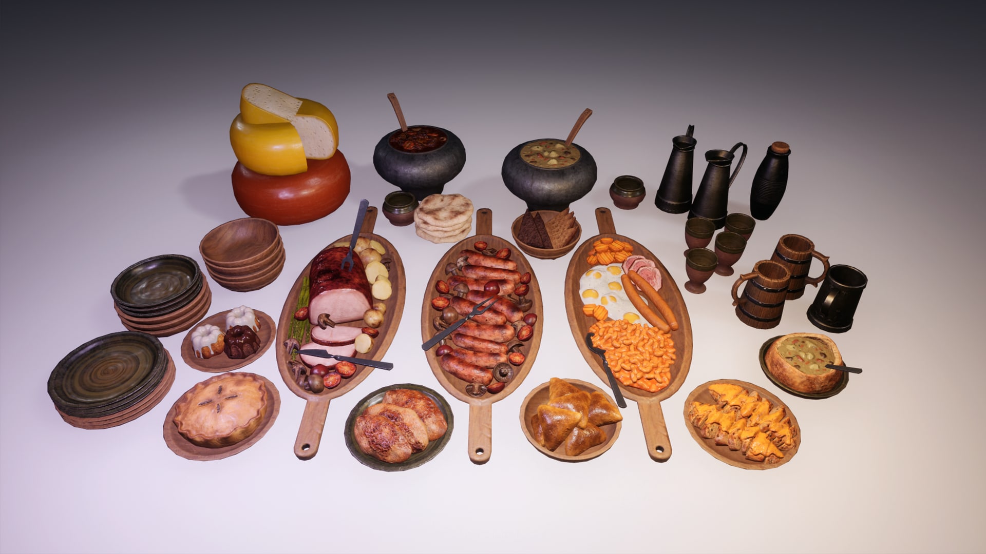 Medieval Foods And Feasts
