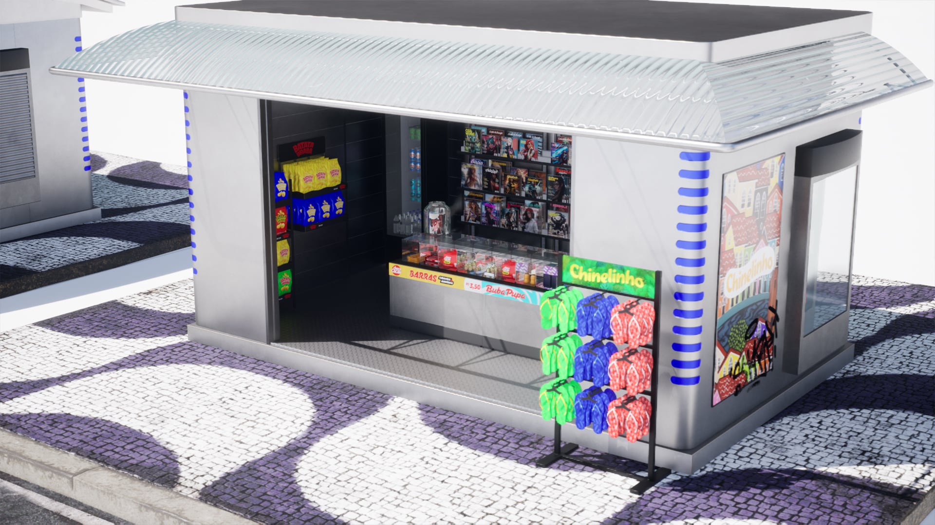 Newsstand PROPS in Props - UE Marketplace