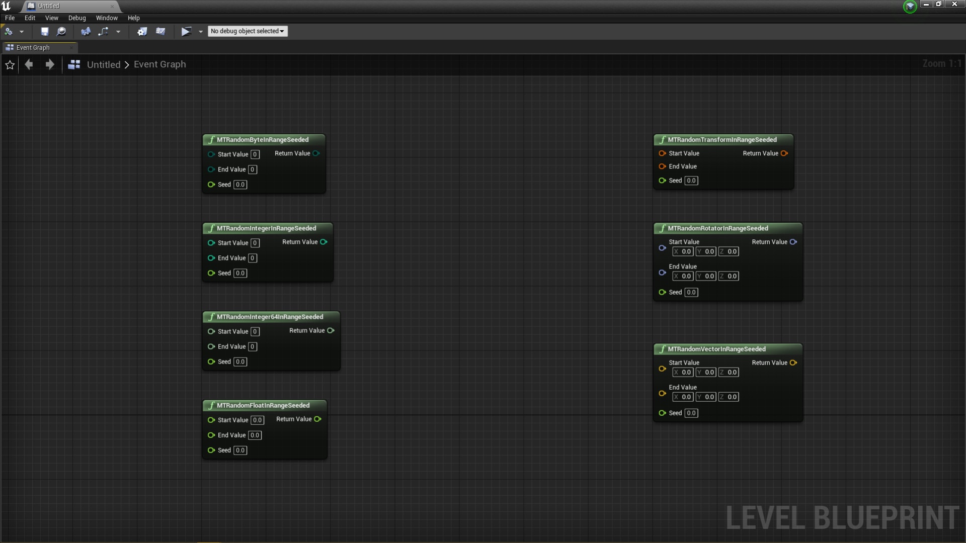 Mersenne Twister Random In Range Plugin in Code Plugins - UE Marketplace