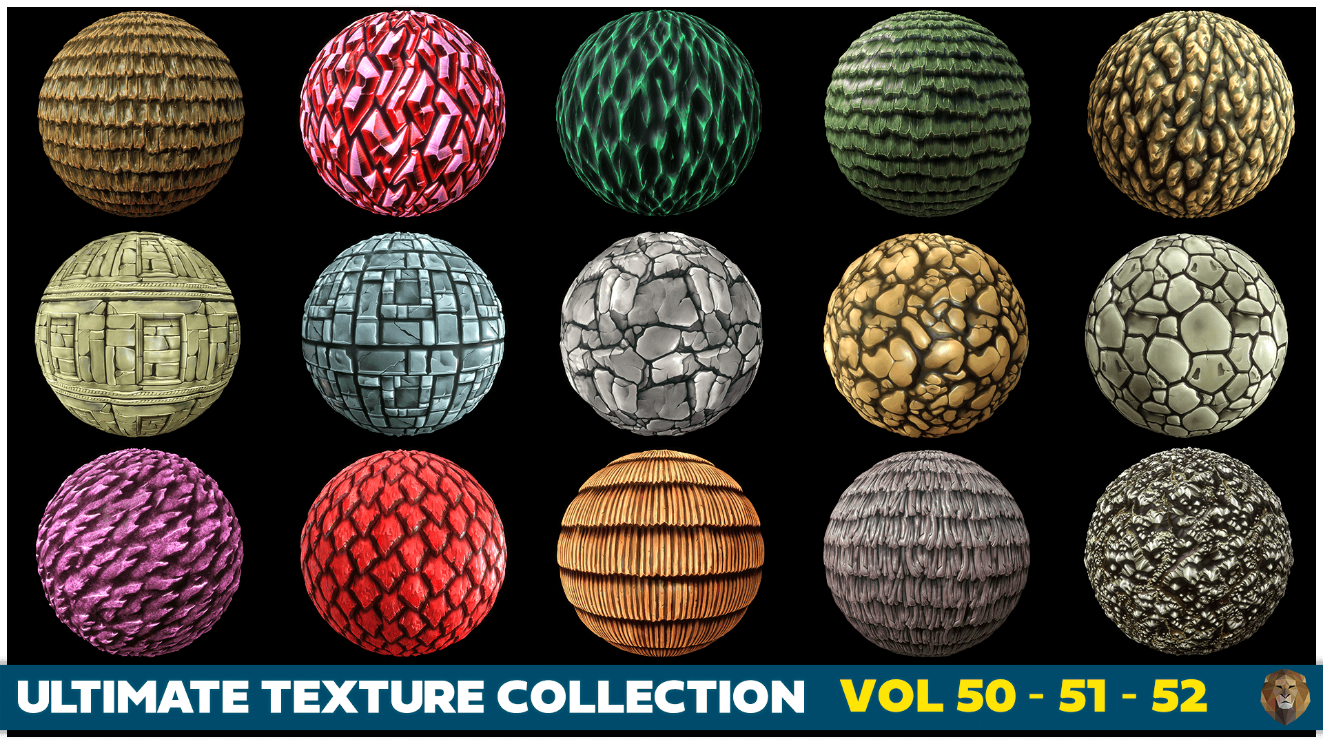 Ultimate Texture Collection - Mega Bundle Part 2：テクスチャー - UE マーケットプレイス