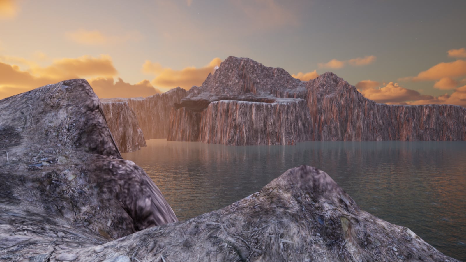 HeightMaps Pack 5 - River Canyons in Environments - UE Marketplace