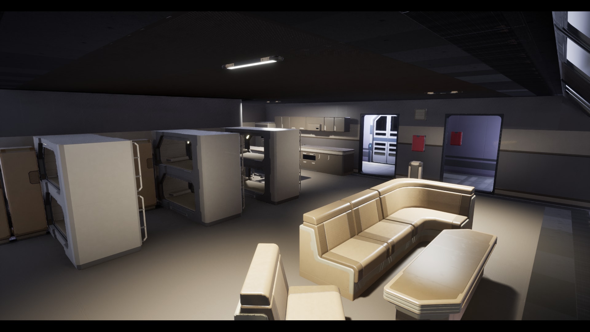 Modular Sci-Fi Customizable Base in Environments - UE Marketplace