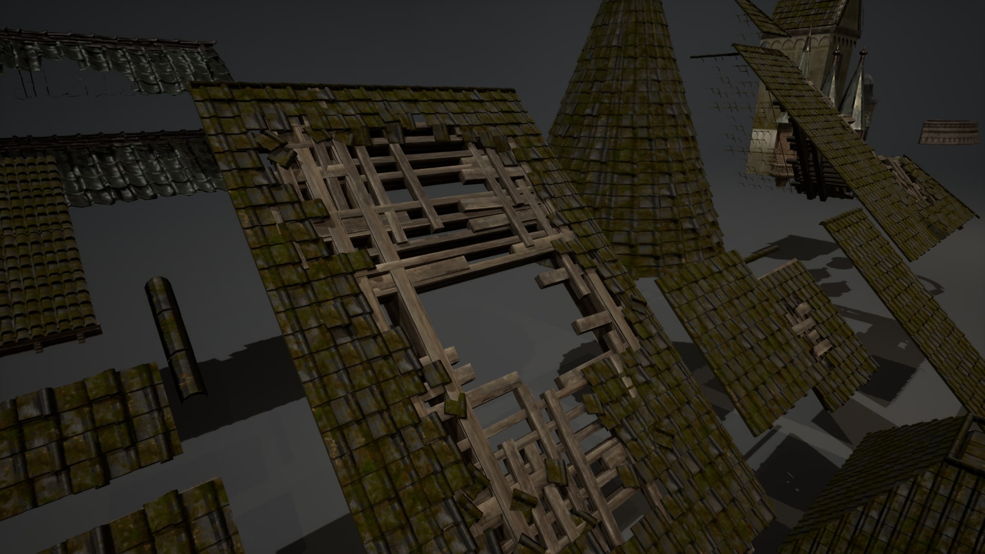 Roof Collection in Props - UE Marketplace