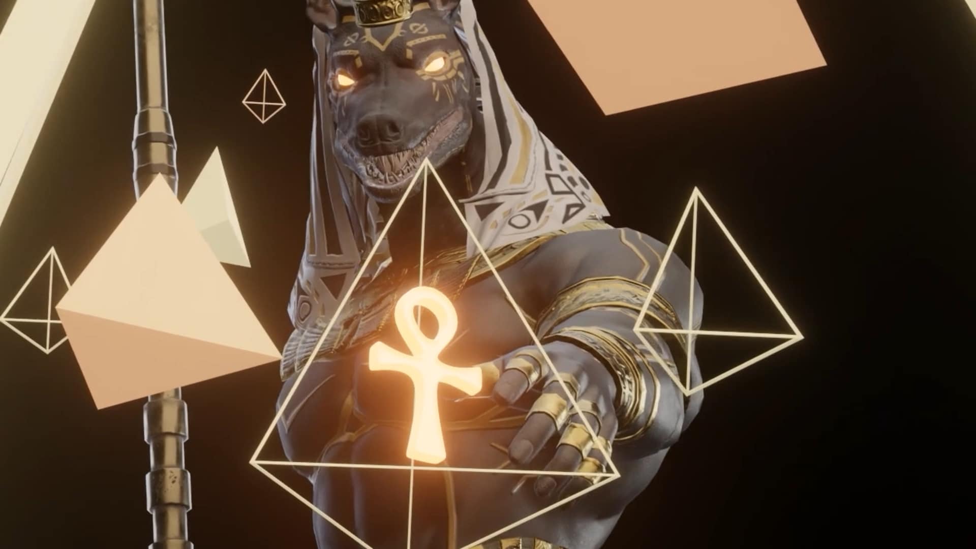 Anubis Statue Wallpaper