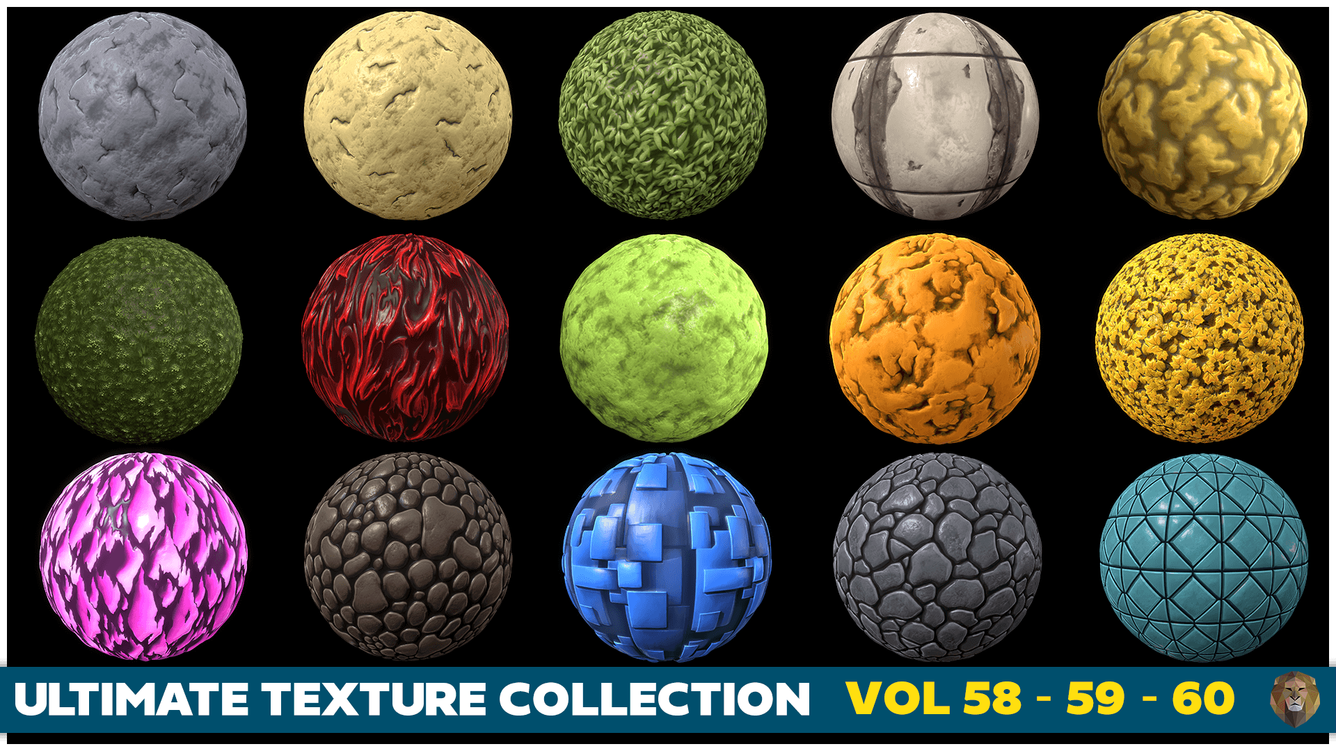 Ultimate Texture Collection - Mega Bundle Part 2：テクスチャー - UE マーケットプレイス