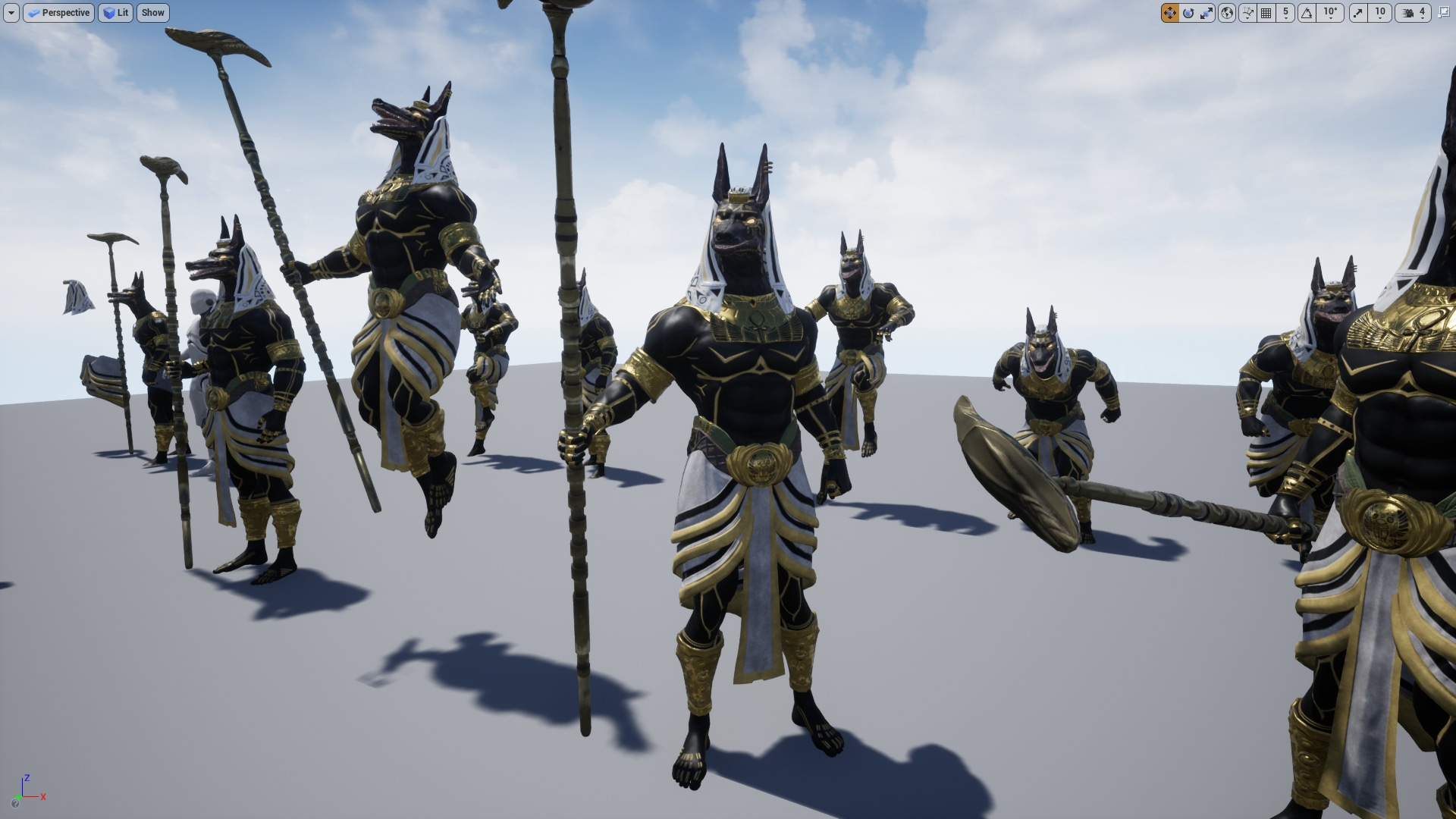 Smite Anubis Gravehound