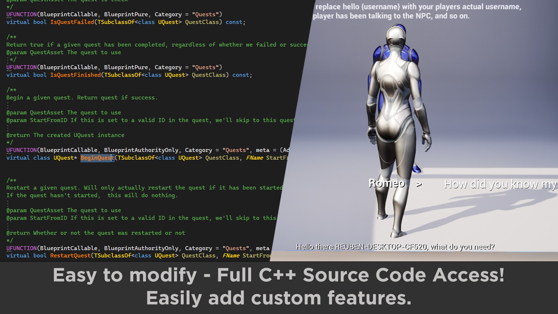 Narrative Quest and Dialogue Editor in Code Plugins - UE Marketplace