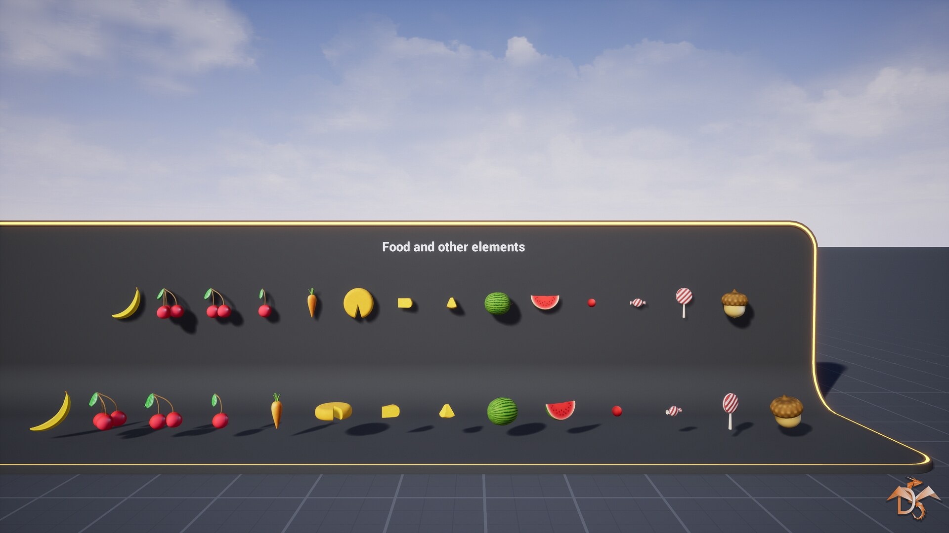 Platformer Collectible Items Kit in Props - UE Marketplace