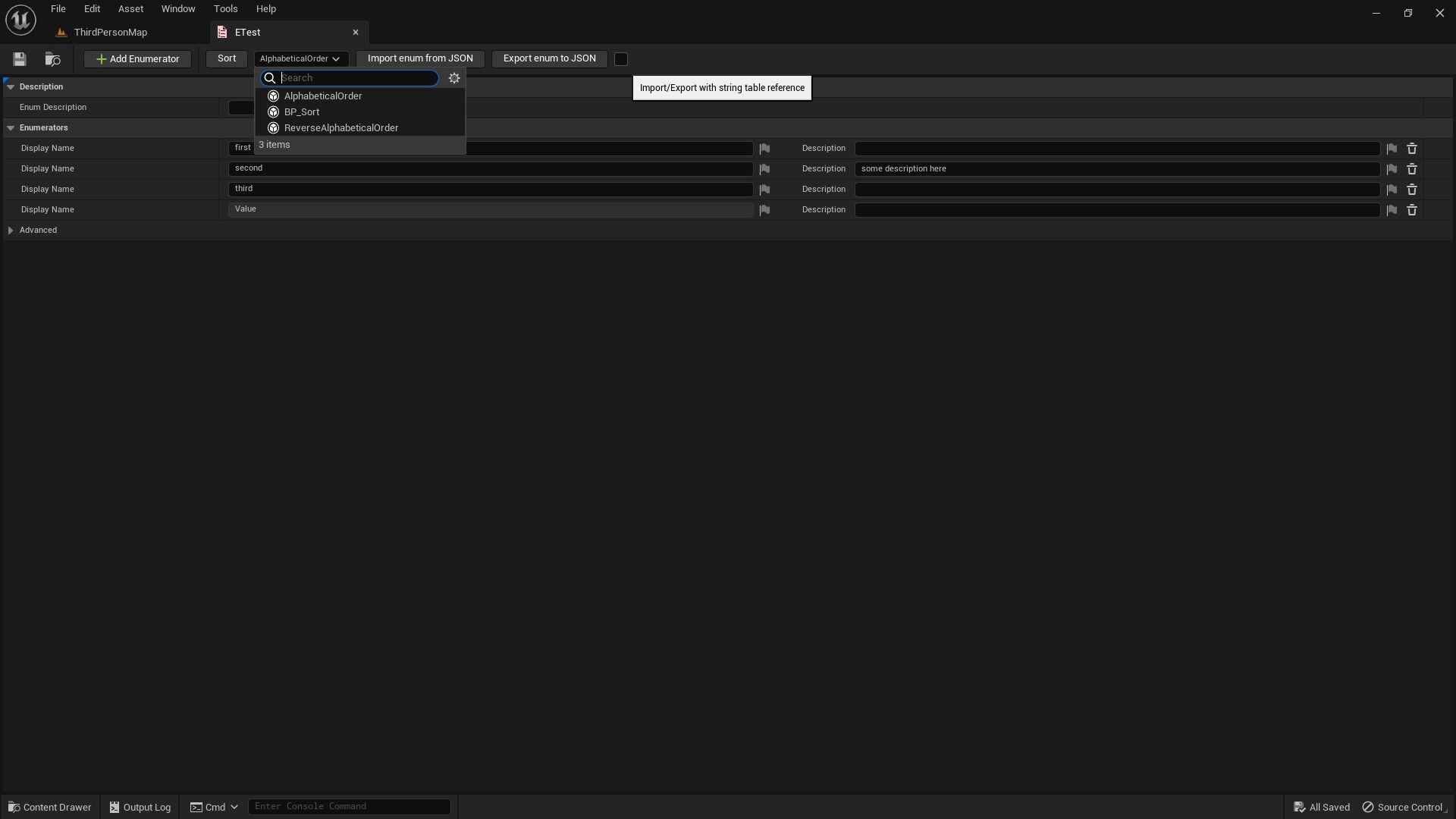 Enumeration extension in Code Plugins - UE Marketplace