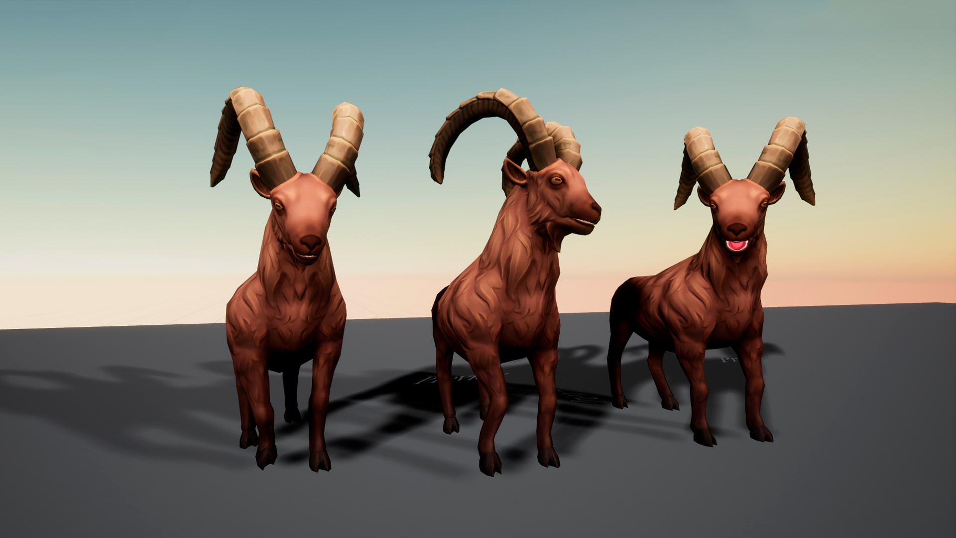 Fantasy Wild Goat in Characters - UE Marketplace