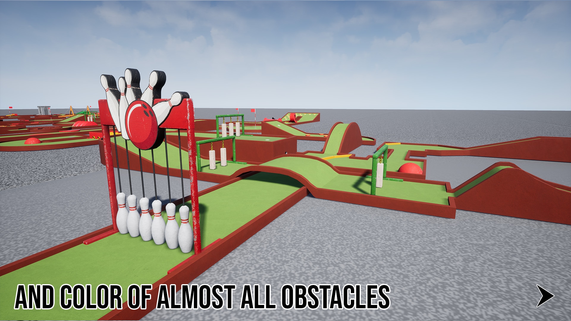Mini Golf Obstacles