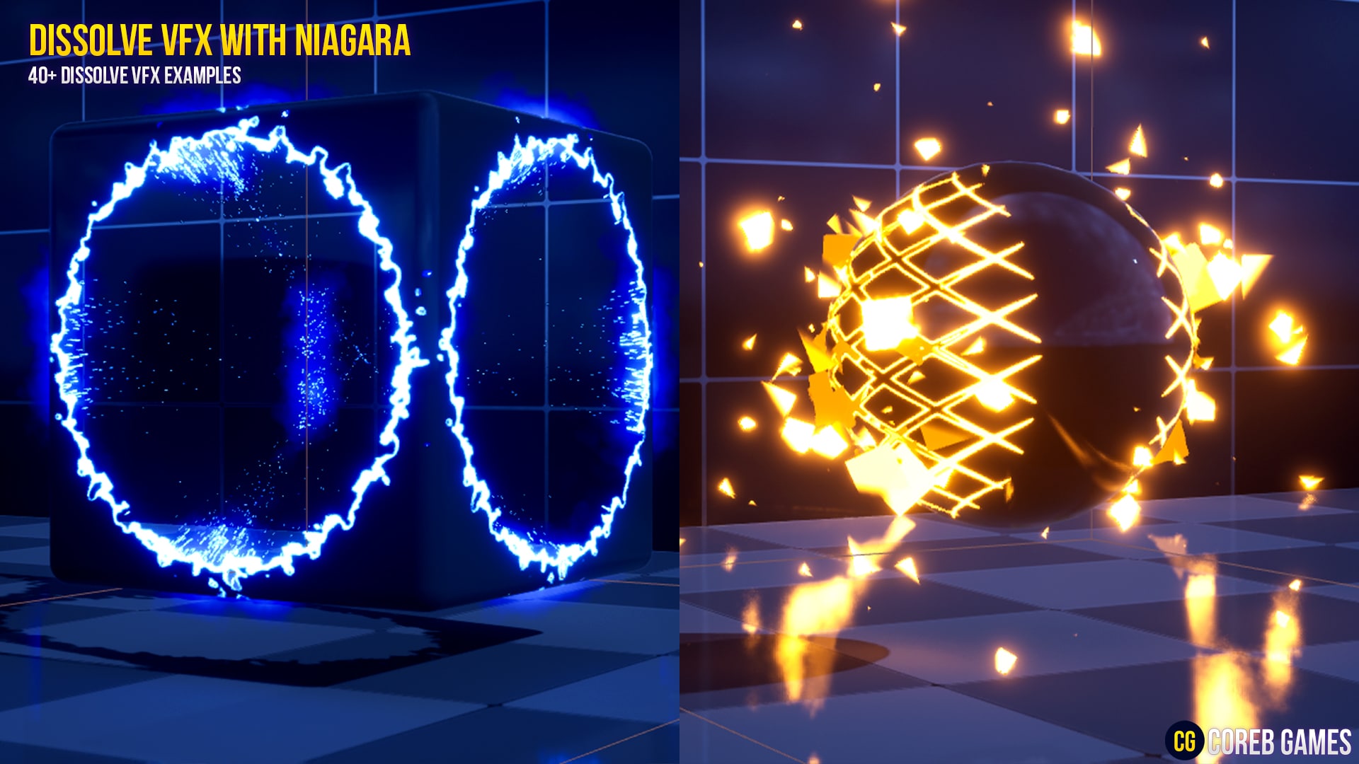 Dissolve VFX with Niagara in Visual Effects - UE Marketplace