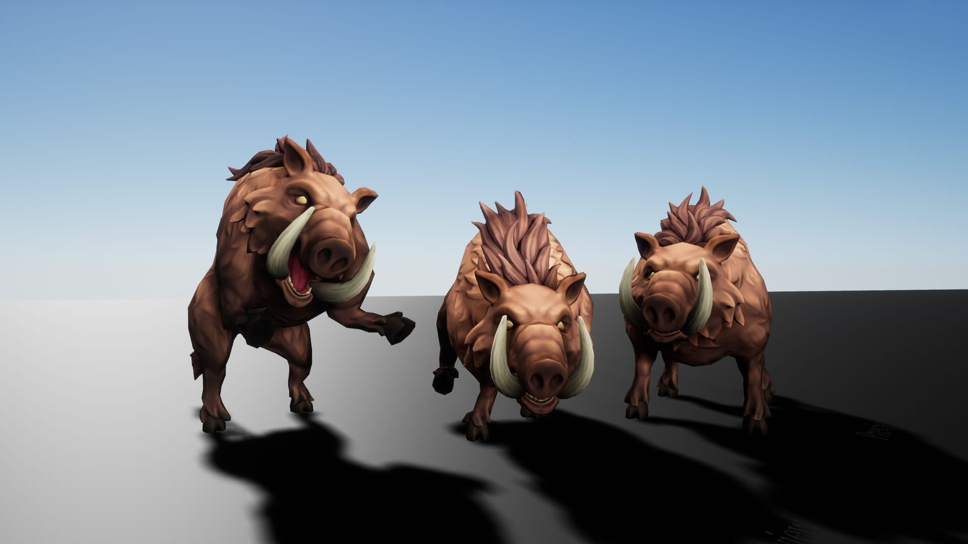 Fantasy Wild Boar in Characters - UE Marketplace