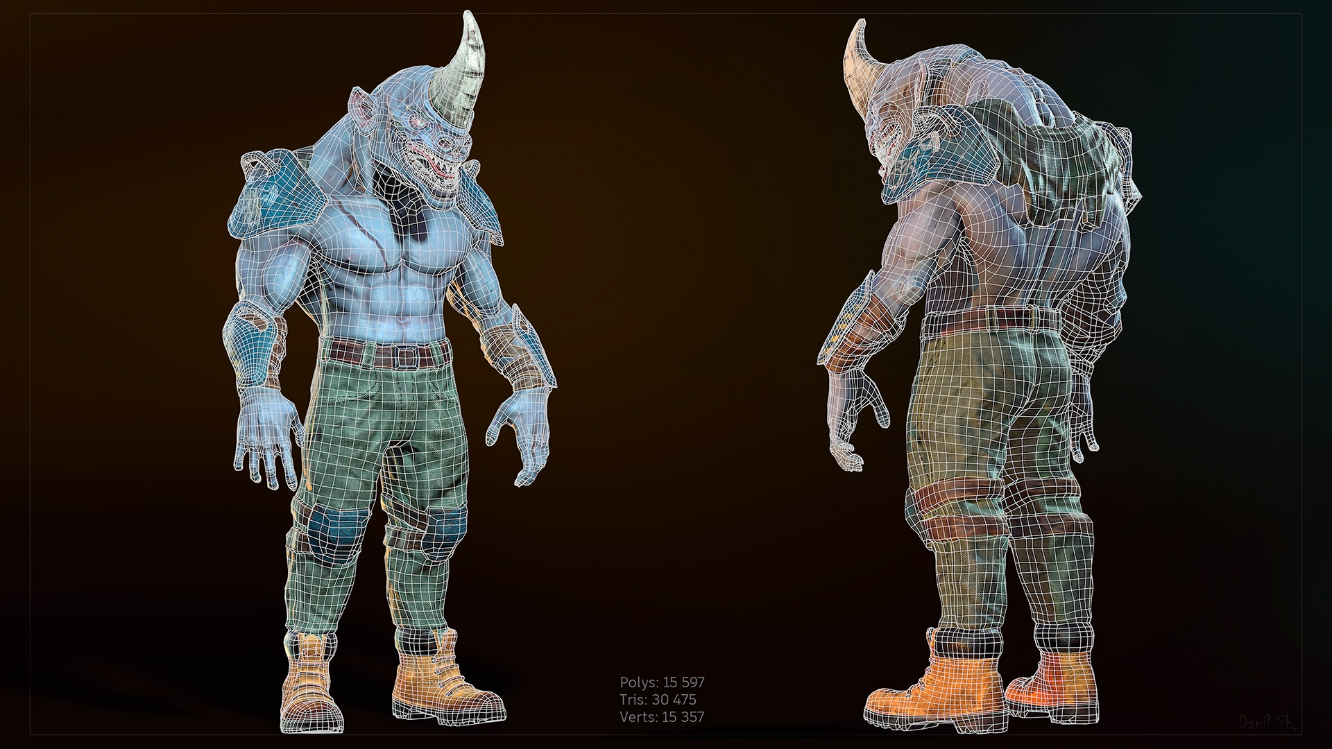 Mad rhino in Characters - UE Marketplace